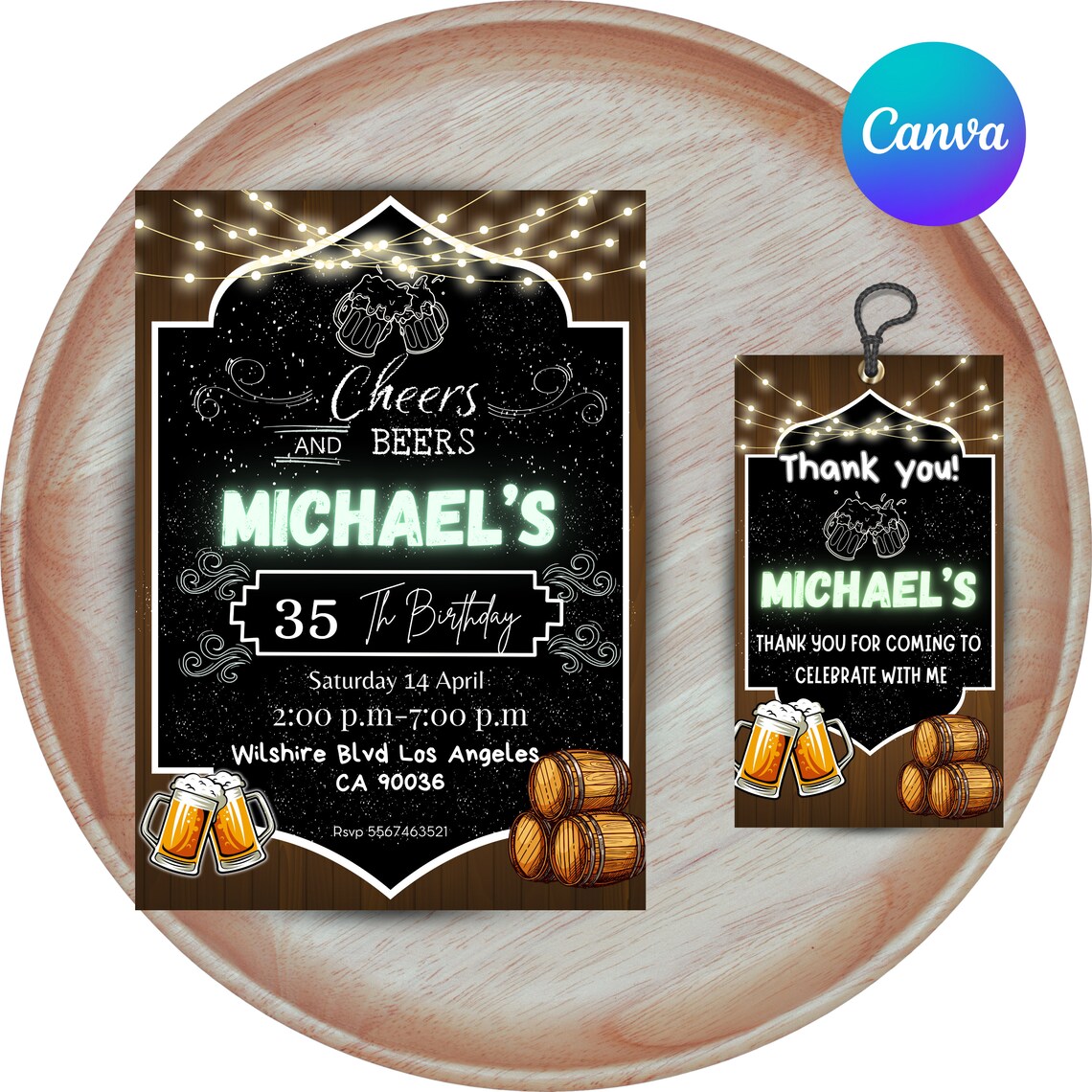 Brewery Party Invitation Brewery Themed Party Brewery Invitation Card ...