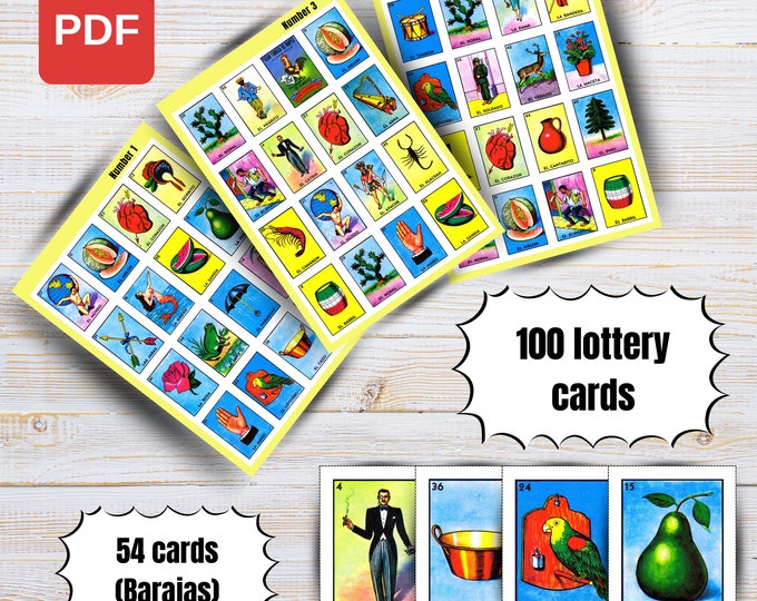 Plantilla de invitación de loteria invitación de loteria invitación de ...