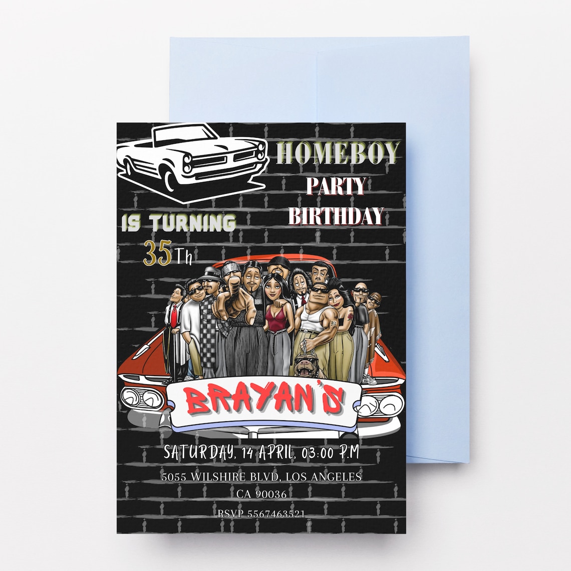 Cholo Invitation Cholo Birthday Invitation Cholo Theme Party Invitation ...