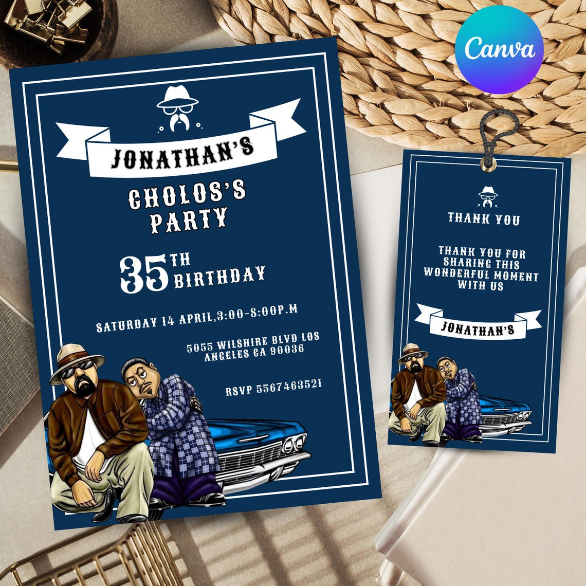 Cholo Birthday Invitation, Customizable Digital Invitation With Cholo ...