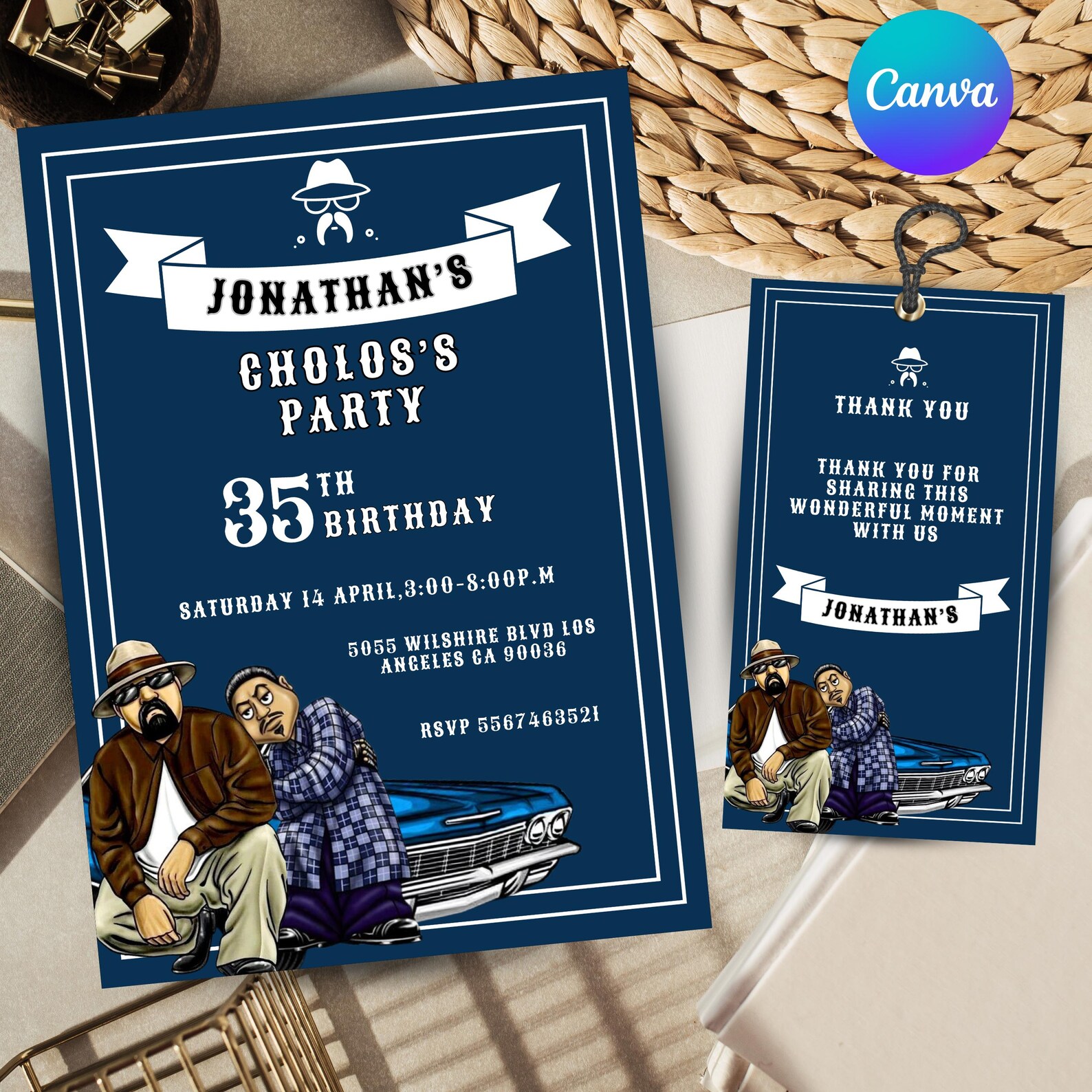 Cholo Birthday Invitation, Customizable Digital Invitation With Cholo ...