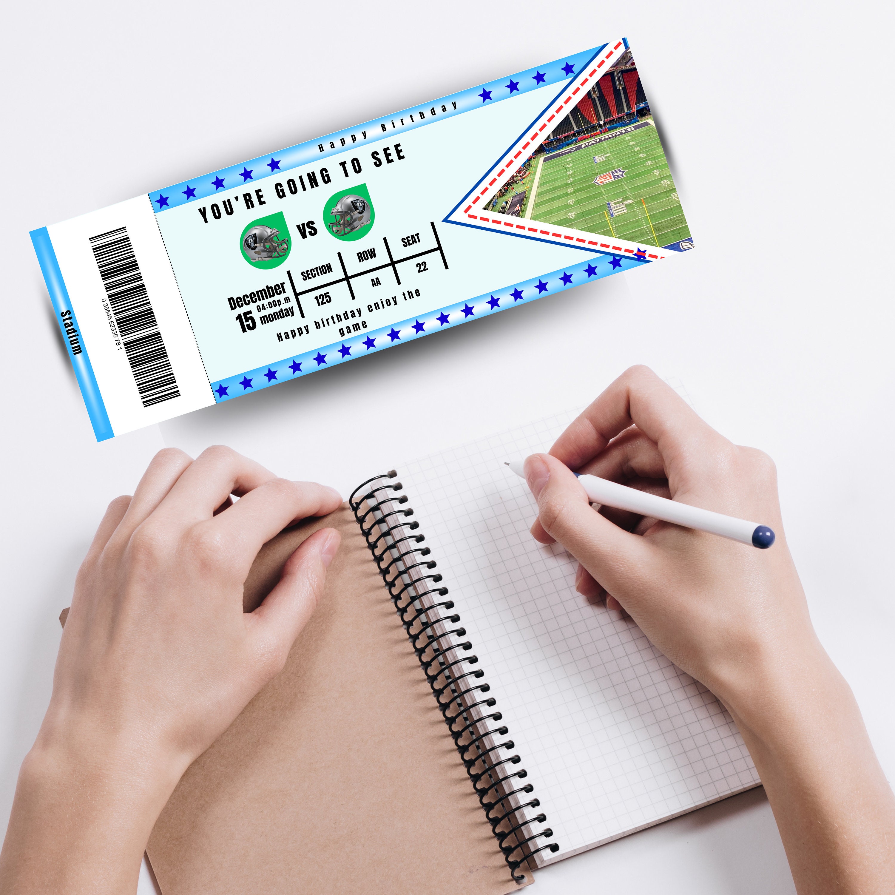Ticket Gift Football - Football Ticket - Football Ticket Gift ...
