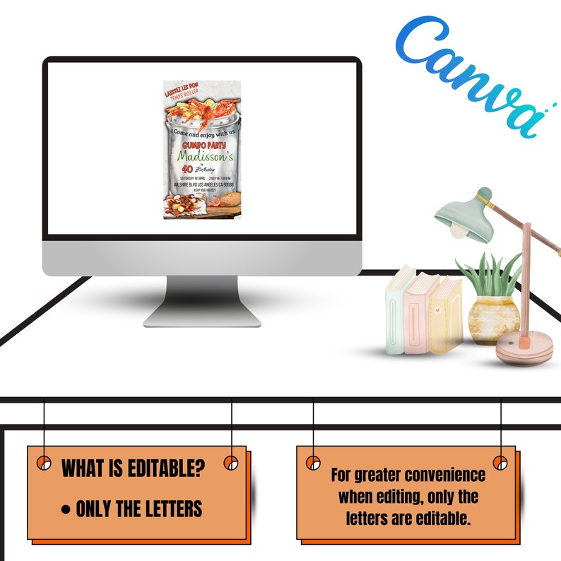 Gumbo Party Invitation Electronic Invitation for Gumbo Party ...