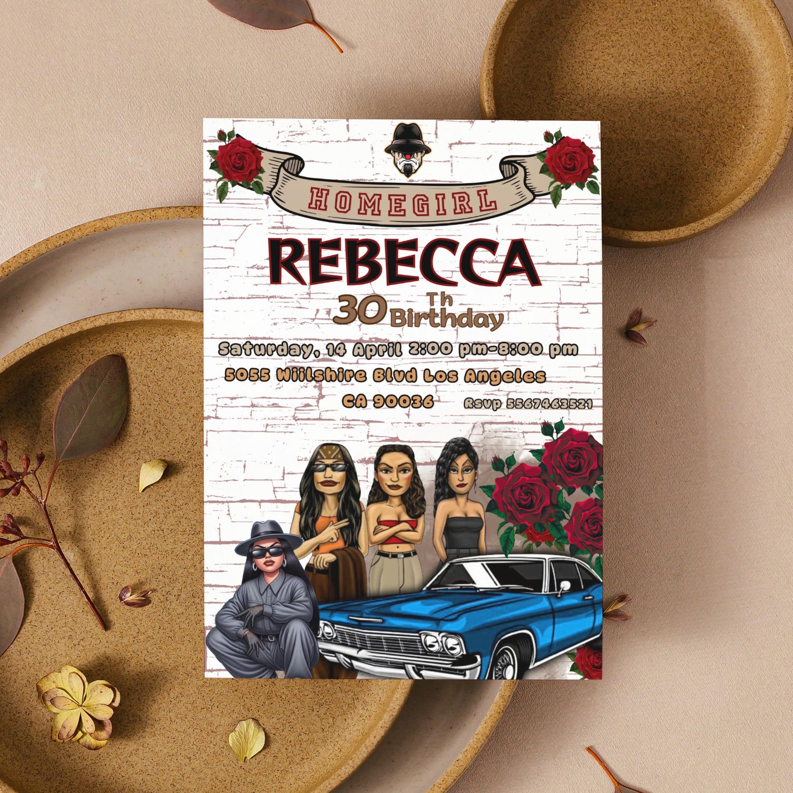 Chola Invitation Cholo Invitation Cholo Birthday Invitation Cholo Theme ...