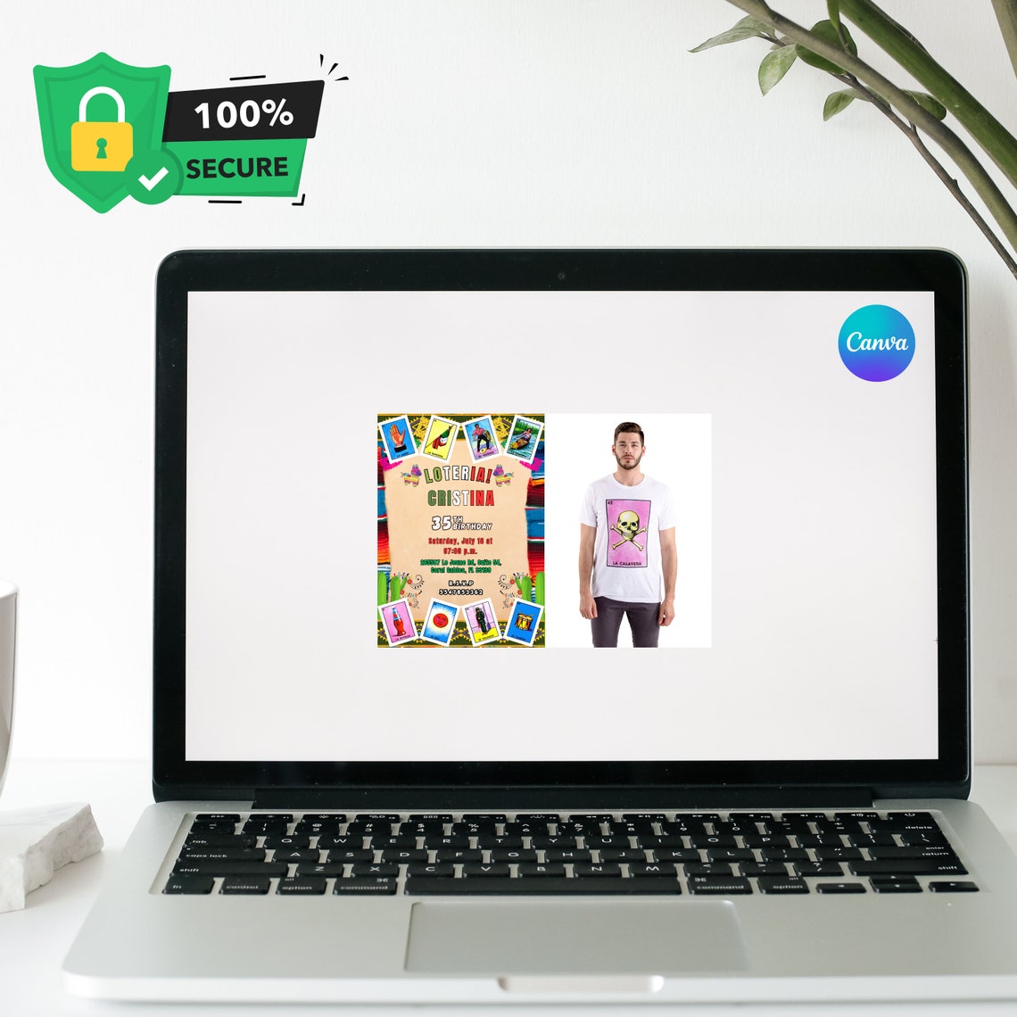 Editable Loteria Birthday Template With Photo Editable Loteria Birthday ...