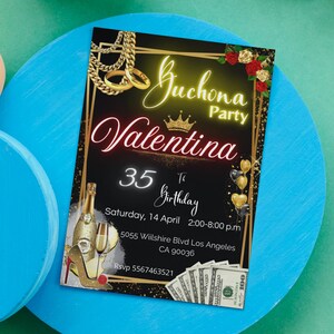 Buchona Invitation Buchona Party Buchona Invitation Birthday Card for ...