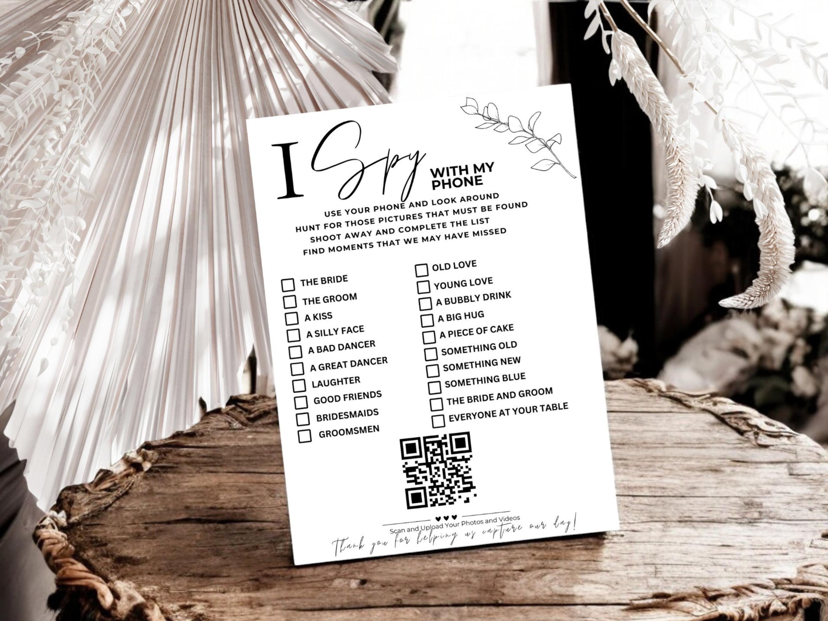 I Spy Wed I Spy Card Wedding I Spy Wedding Cards Wedding I-spy Wedding ...