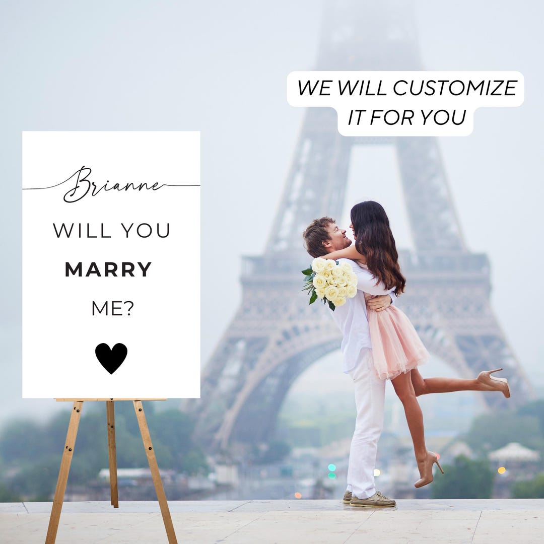 Custom Proposal, Proposal Idea, Will You Marry Me, Will You Marry Me ...