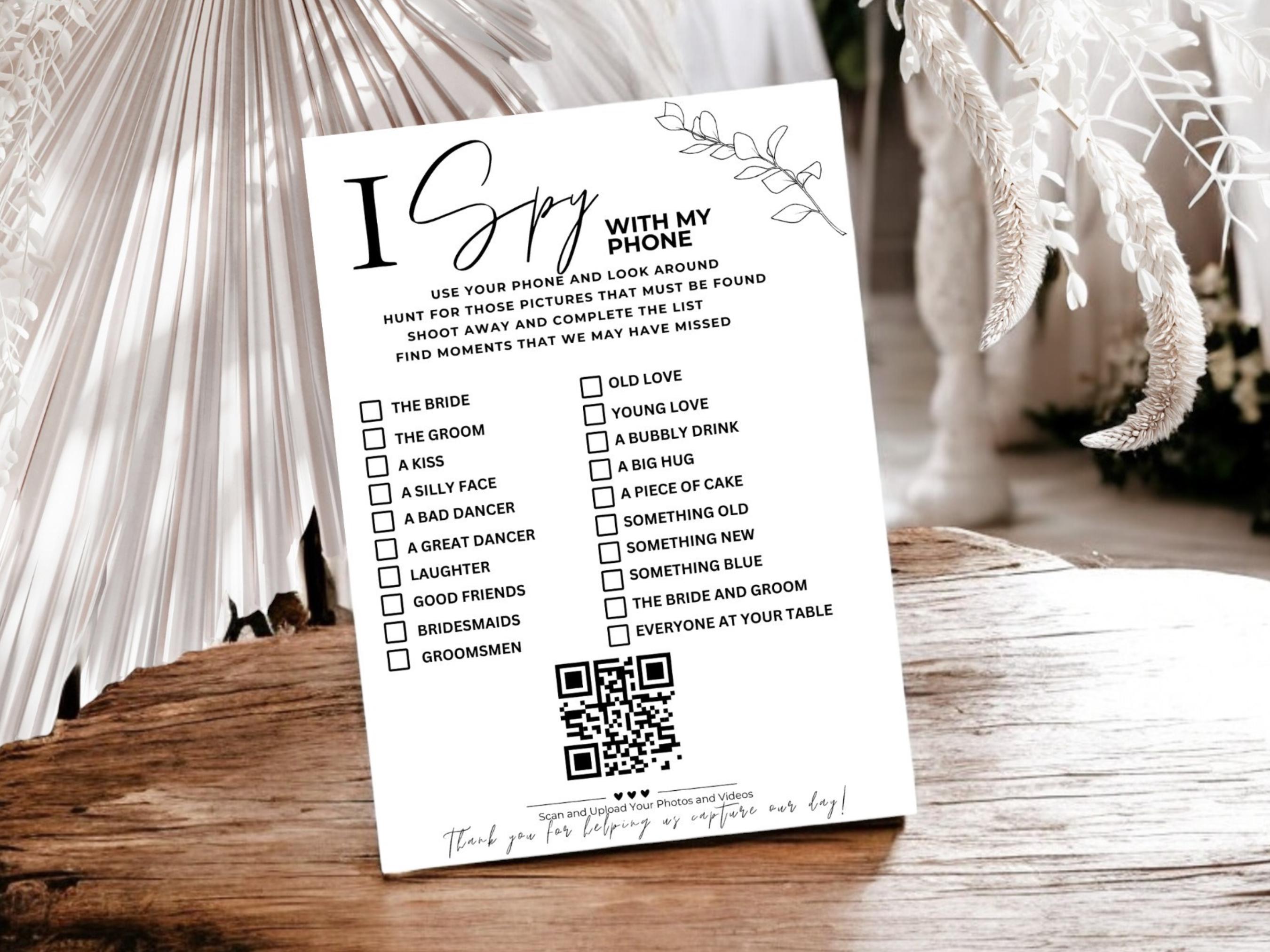 I Spy Wed I Spy Card Wedding I Spy Wedding Cards Wedding I-spy Wedding ...