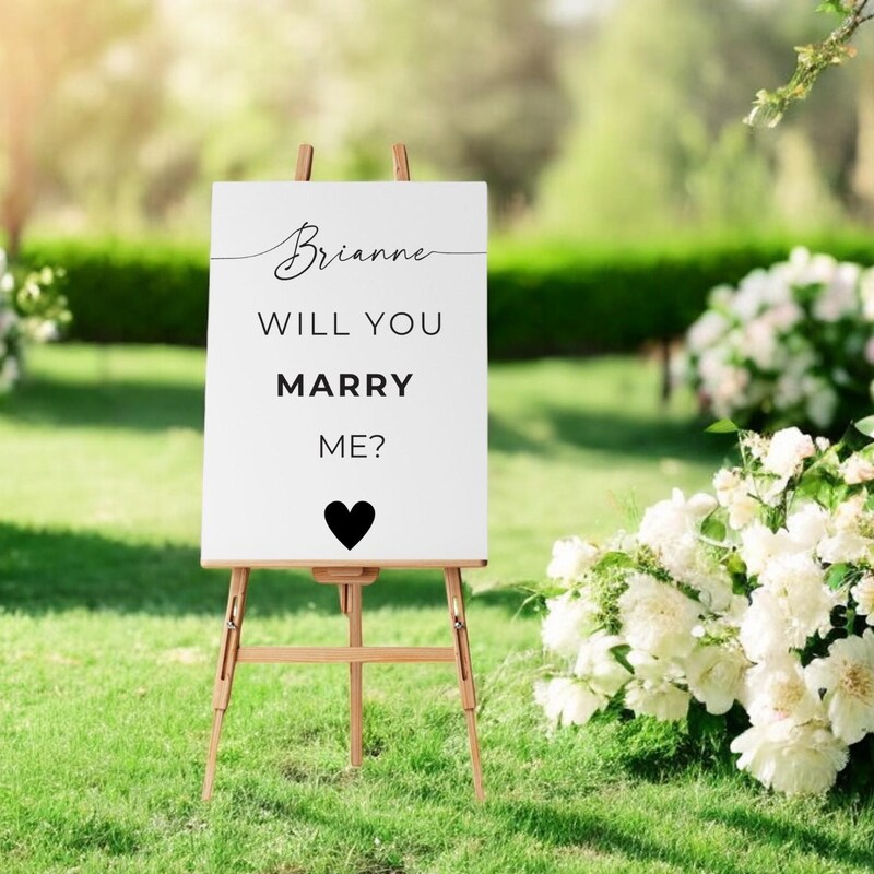 Marry Me Signs - Etsy