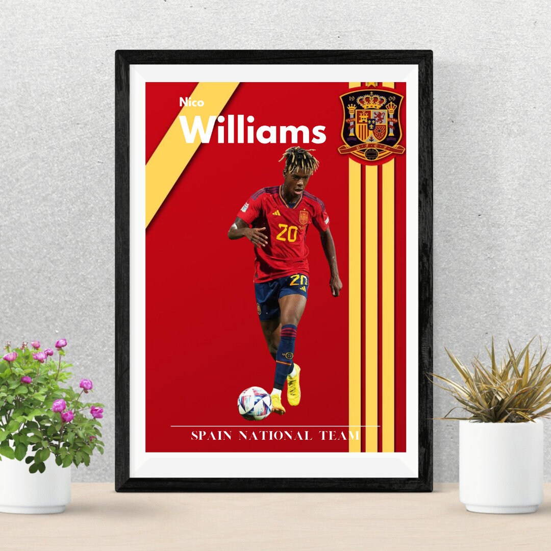 NICO WILLIAMS POSTER, Spain Soccer Player, Soccer Walkpaper, Soccer ...