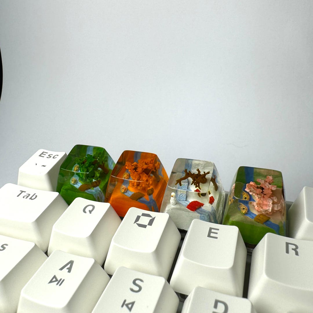 Artisan Keycap Season Set - Etsy