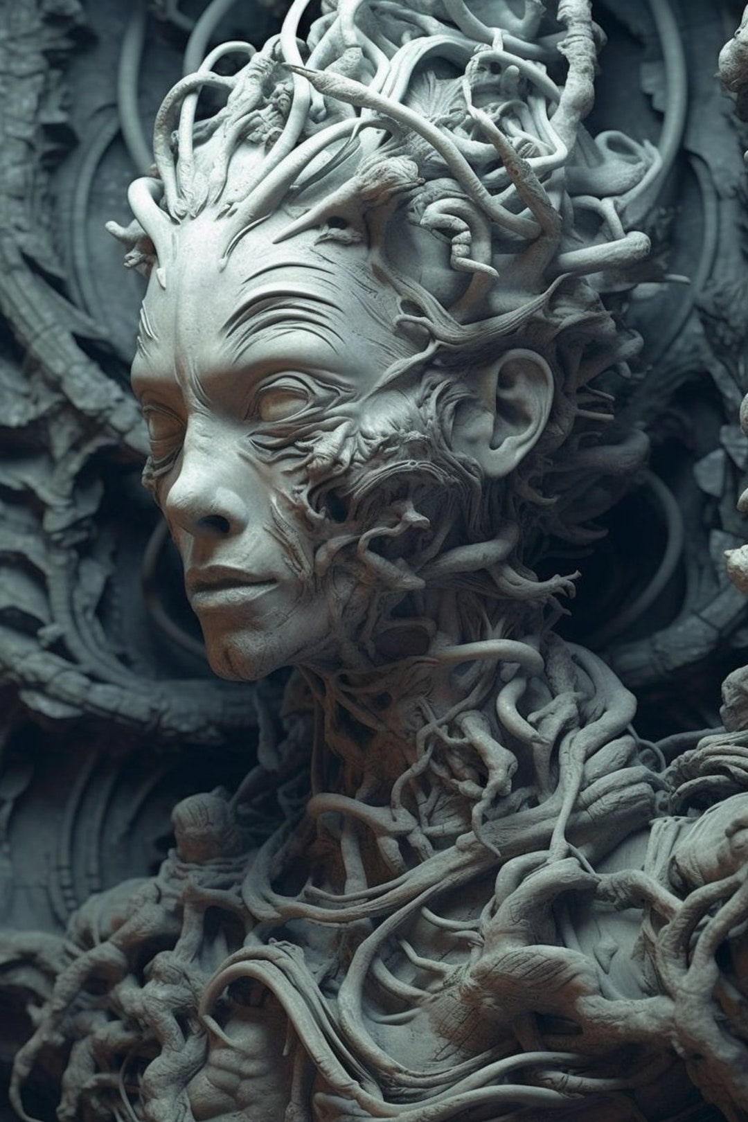 46 Abstract AI Generated Art Pieces - Etsy