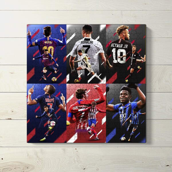 Cristiano Ronaldo Puzzle - Etsy