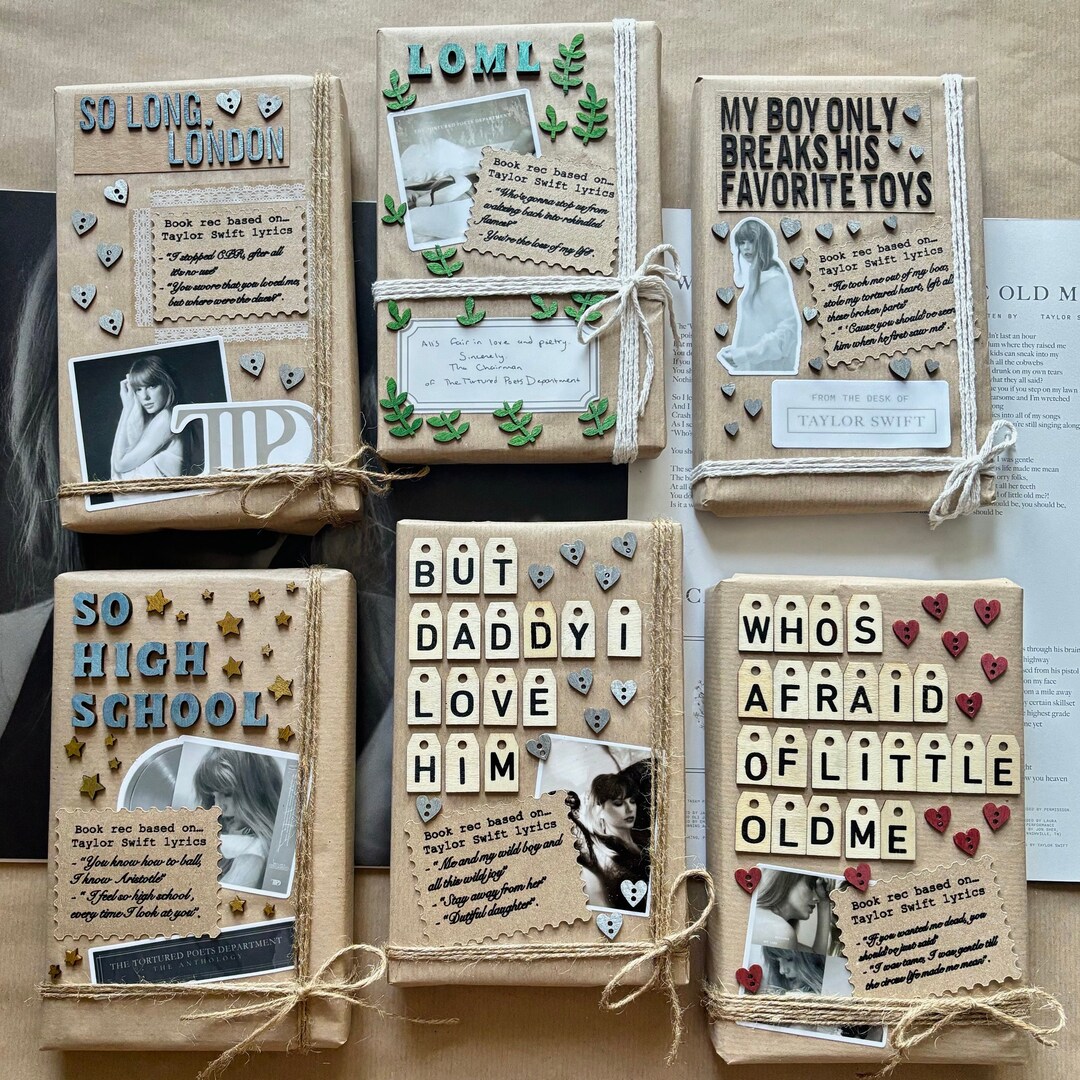 Blind Date With A Book Surprise Book Based on TTPD Lyrics Book ...