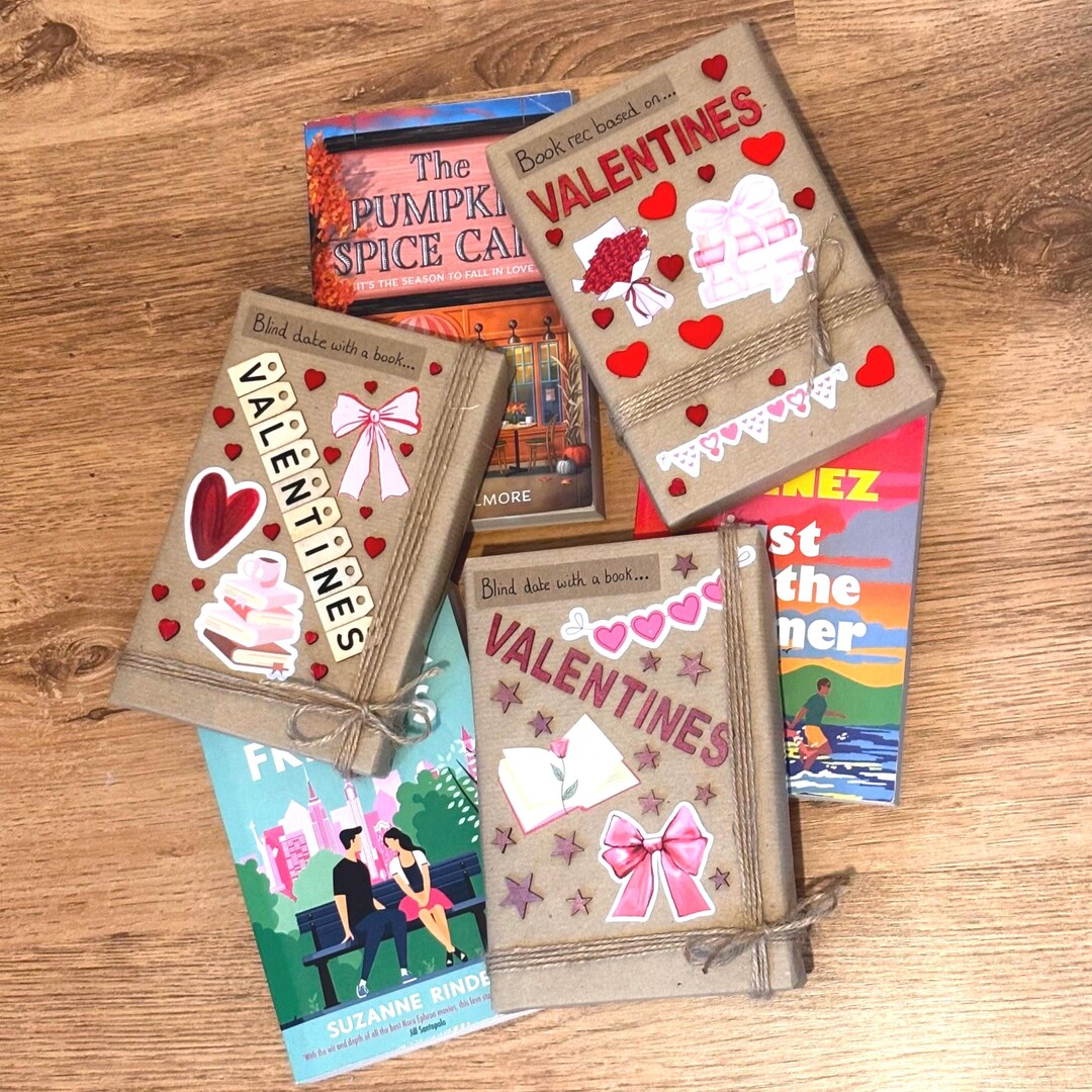 Valentines Edition Blind Date With A Book Surprise Romance Book Perfect ...