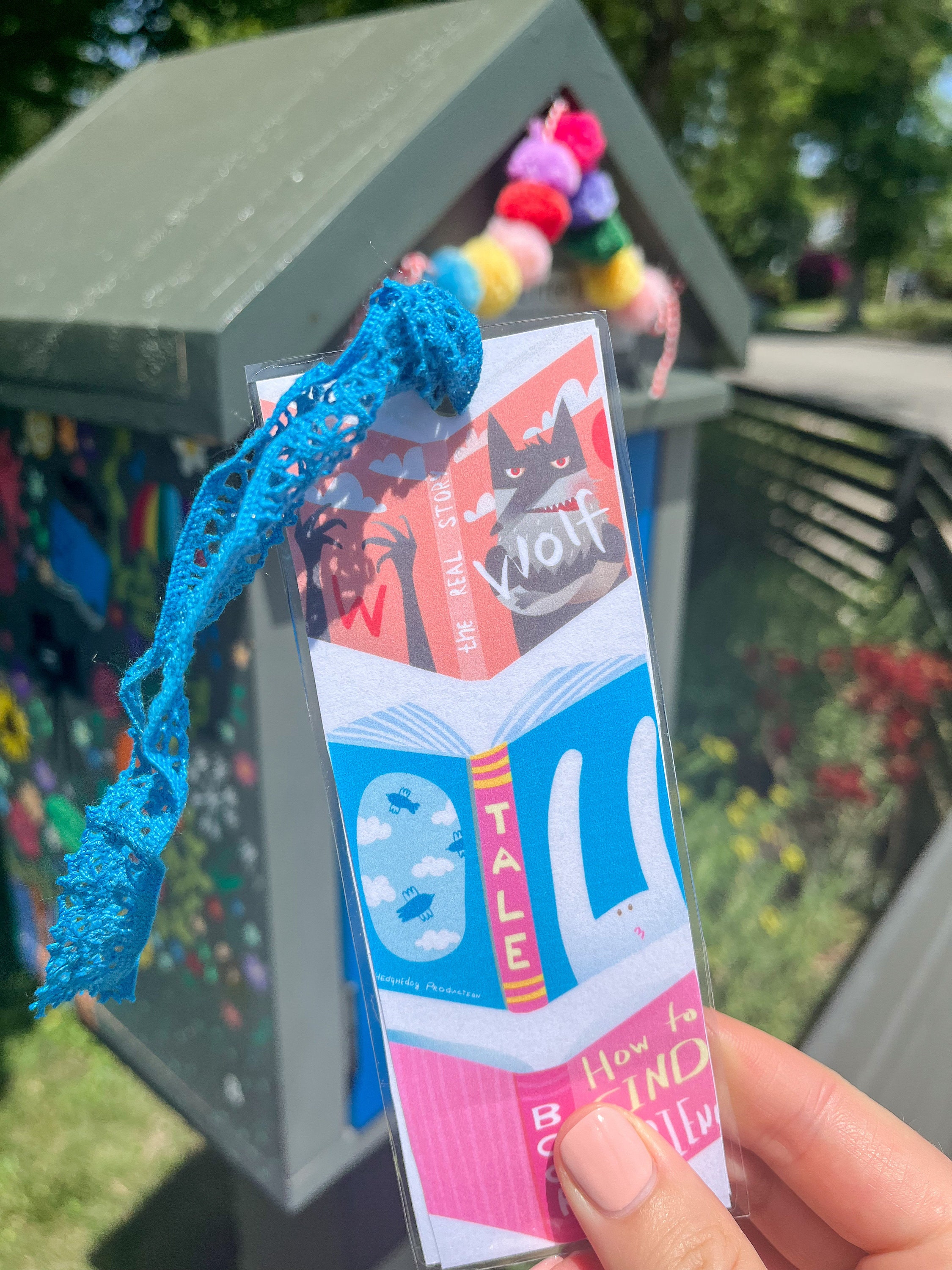 Little Free Library Bookmarks - Etsy