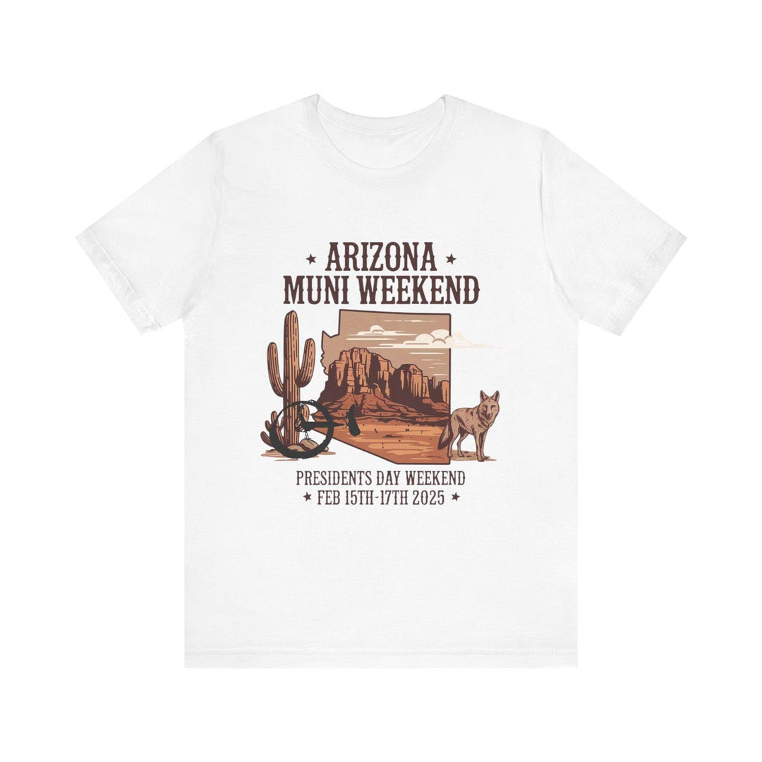 The Official T-shirt for Arizona Muni Weekend 2025 - Etsy