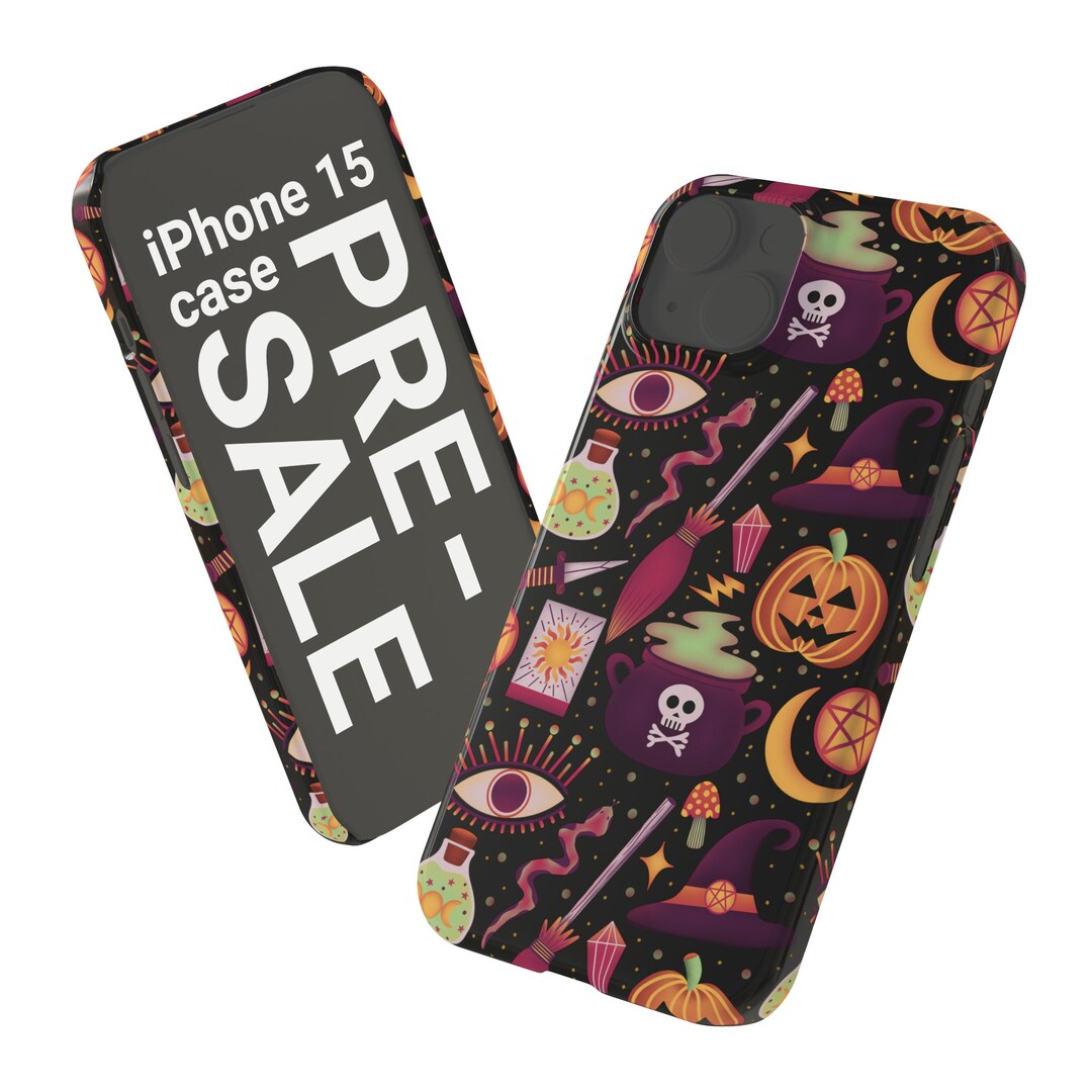 IPhone 15 Plus Pro Pro Max Slim Case presale Halloween - Etsy