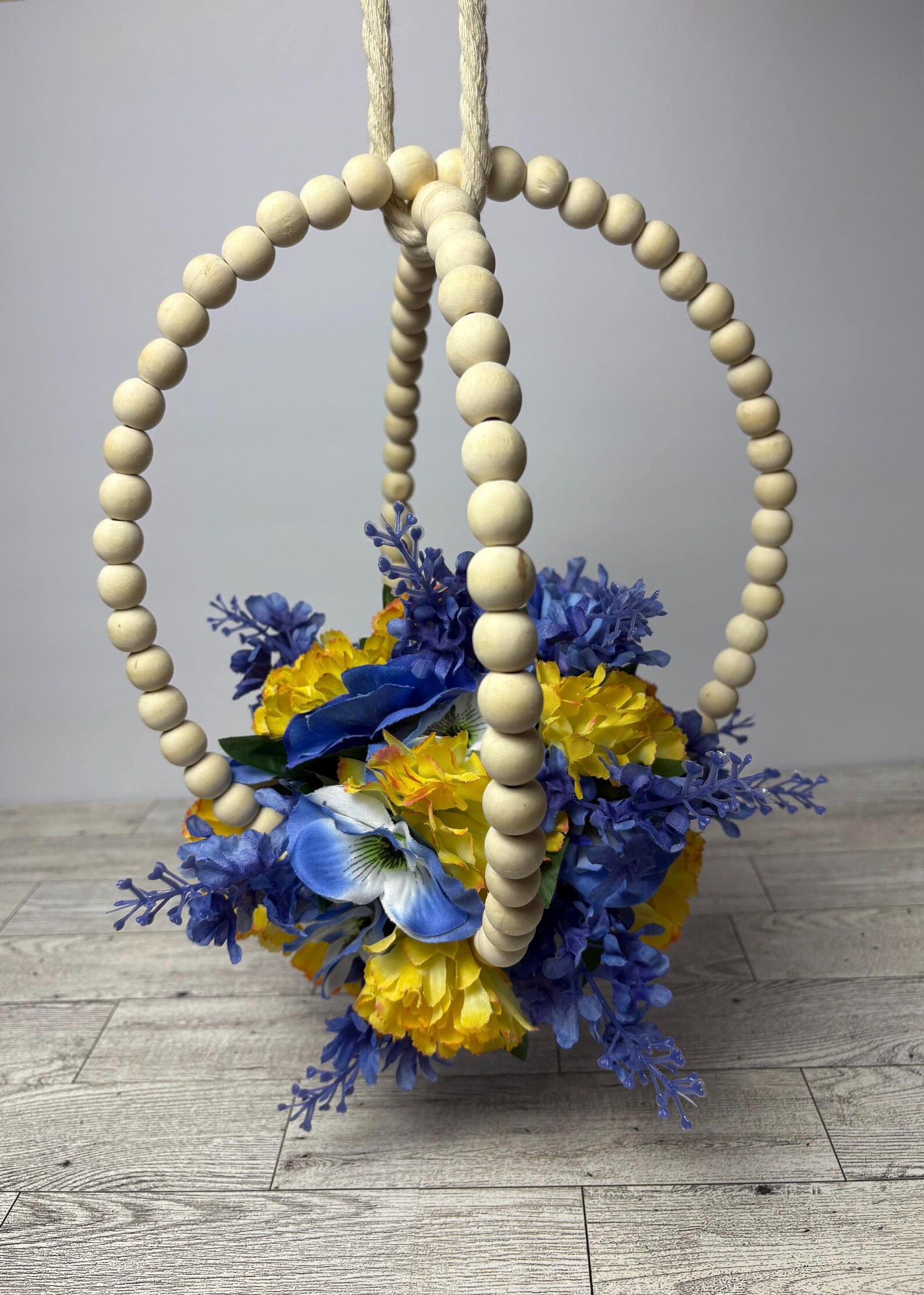 Hanging Floral Arrangements Artificial Flowers - Etsy
