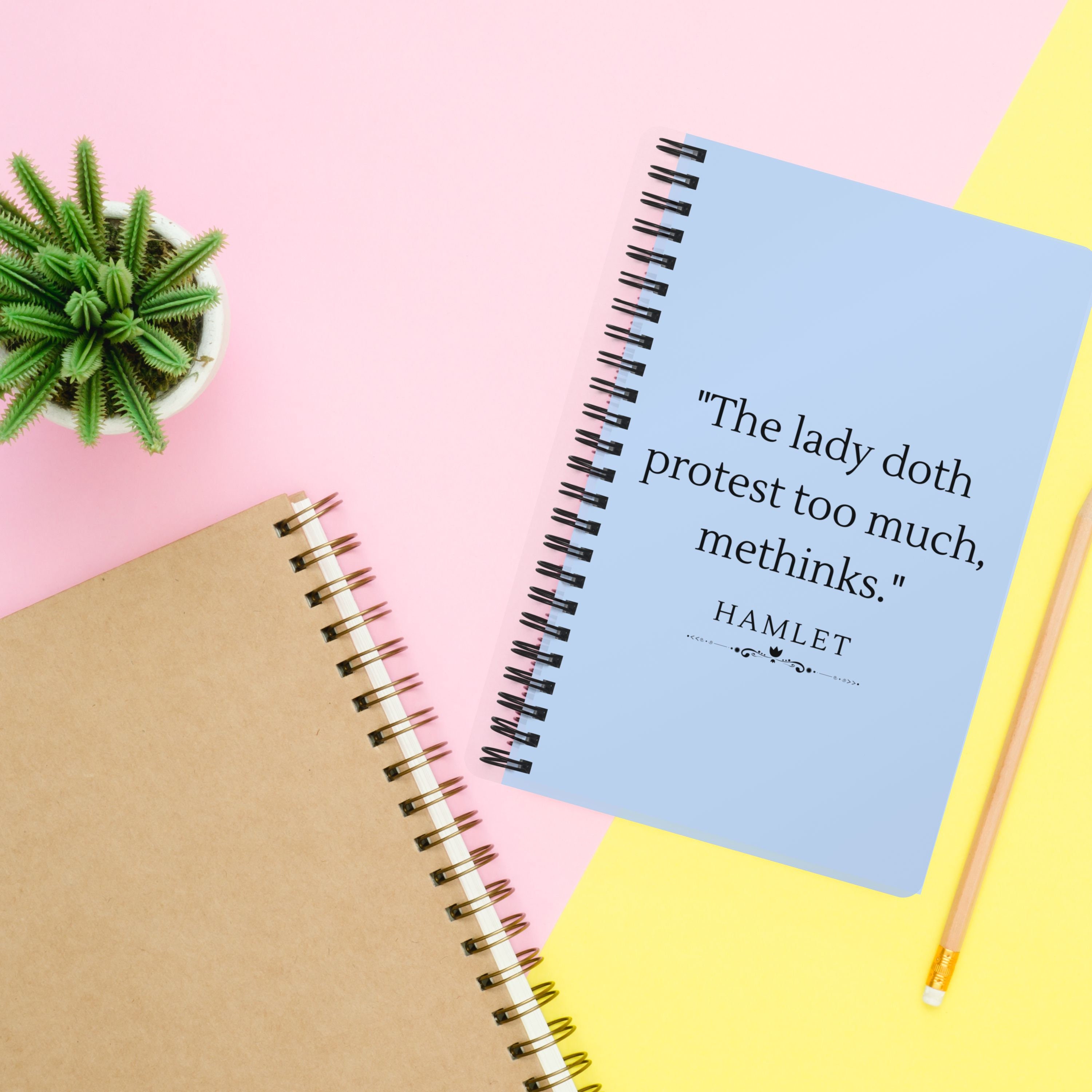 The Lady Doth Protest Too Much, Methinks Hamlet Quote, Literature ...