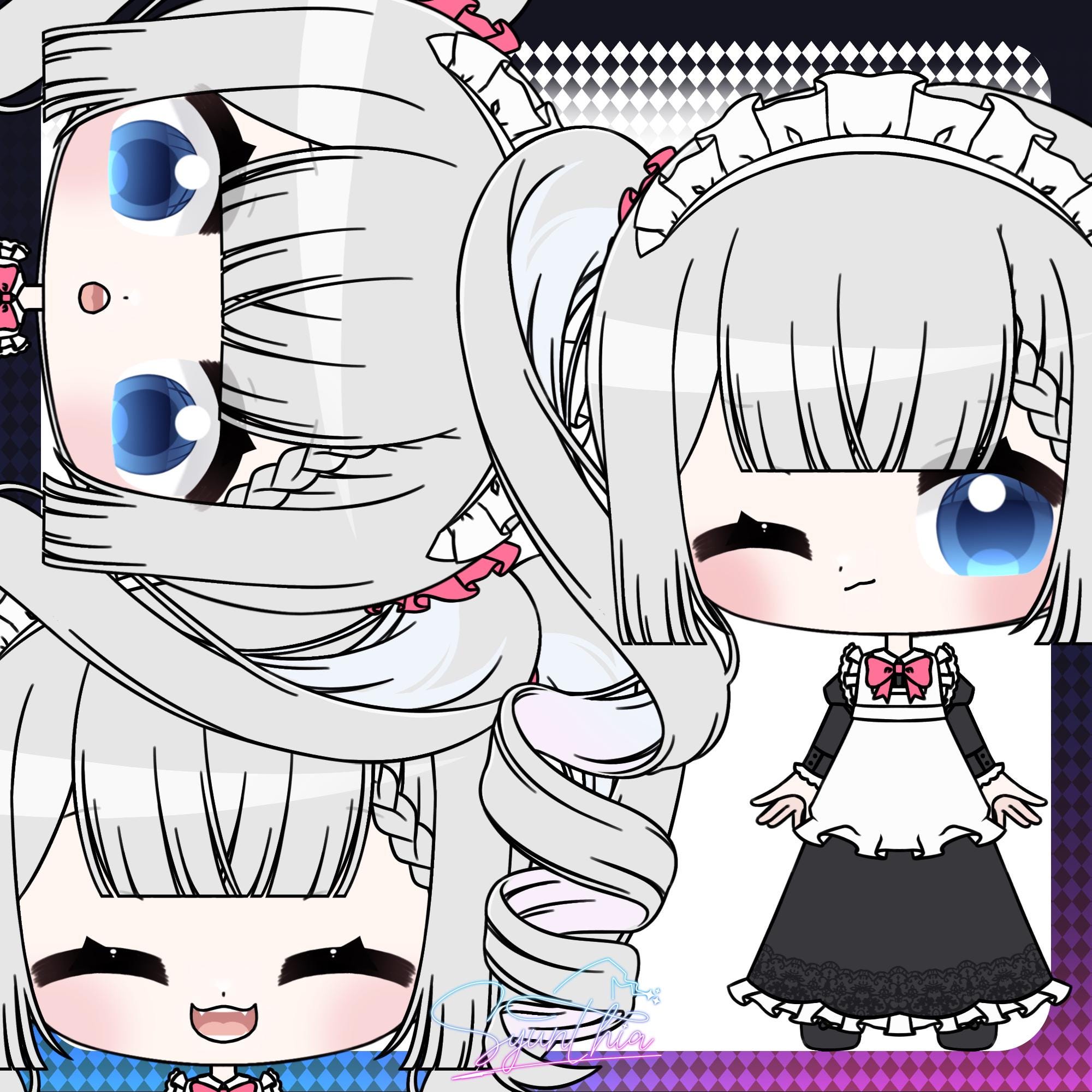 Premade Female Live2d Vtuber Model | Commercial Use | Vtube Studio Ready to Use Live2d Model ...