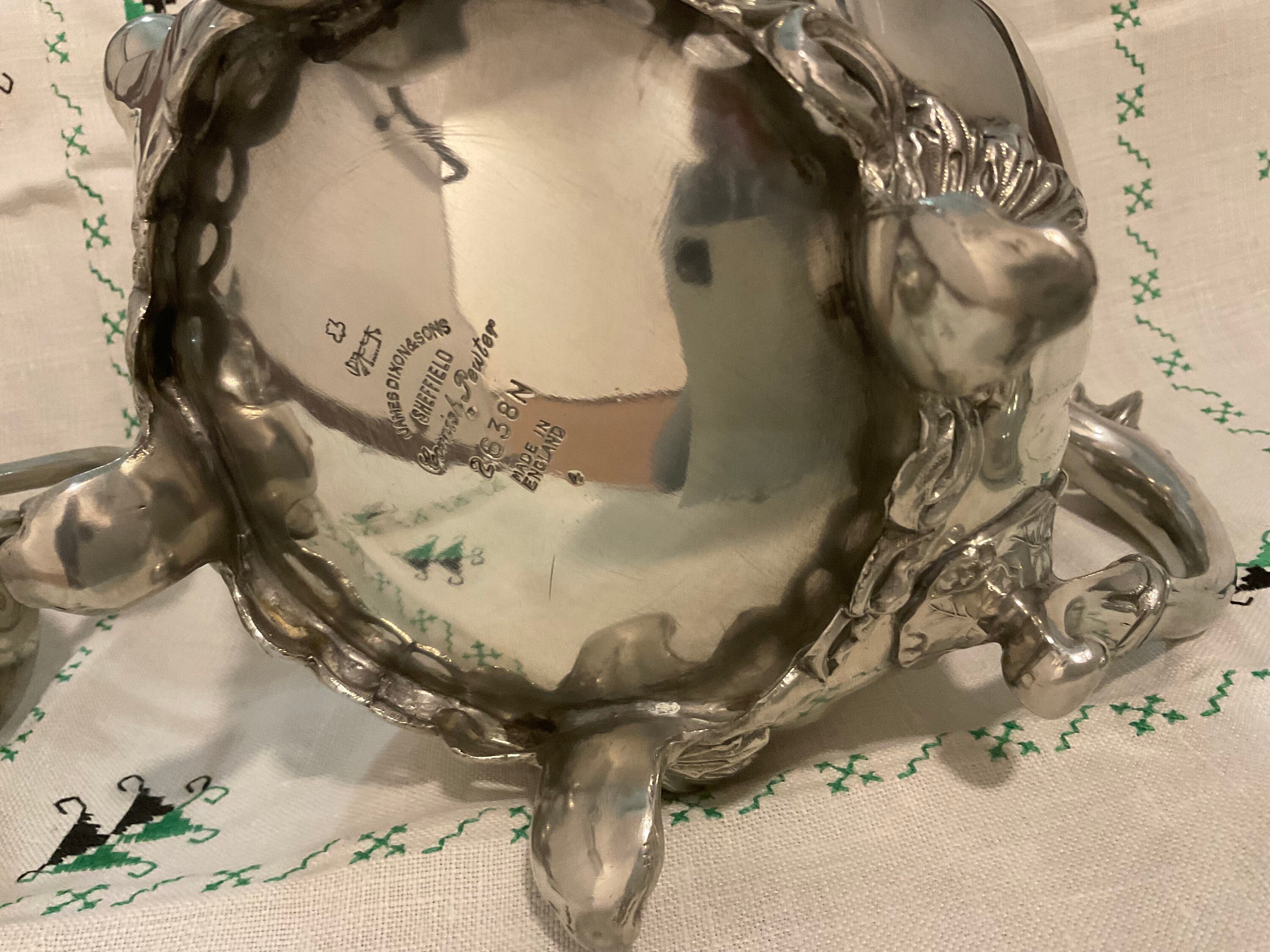 Antique, James Dixon and Sons Cornish Pewter Sheffield - Etsy
