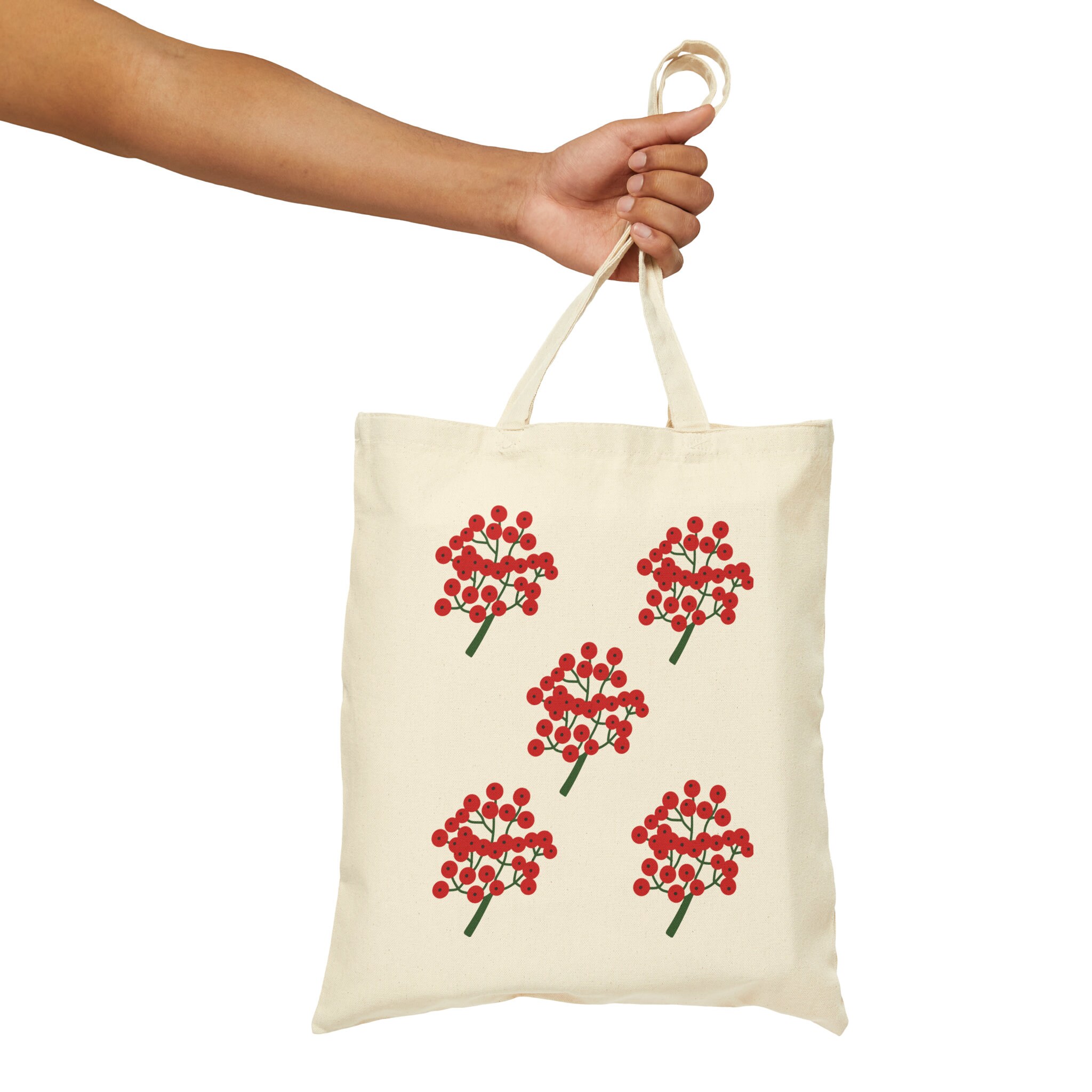 Ukrainian Symbol Kalyna Viburnum Grocery Tote Bag Carryall Shopping Bag ...