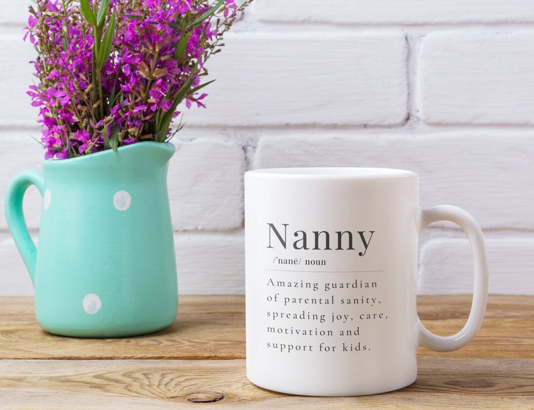 Funny Nanny Mug: Babysitter Gift, Childcare Provider Present - Etsy