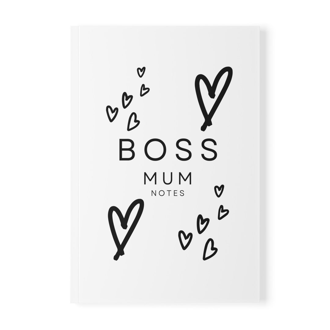 Boss Mum Working Mum Notebook Notepad - Etsy