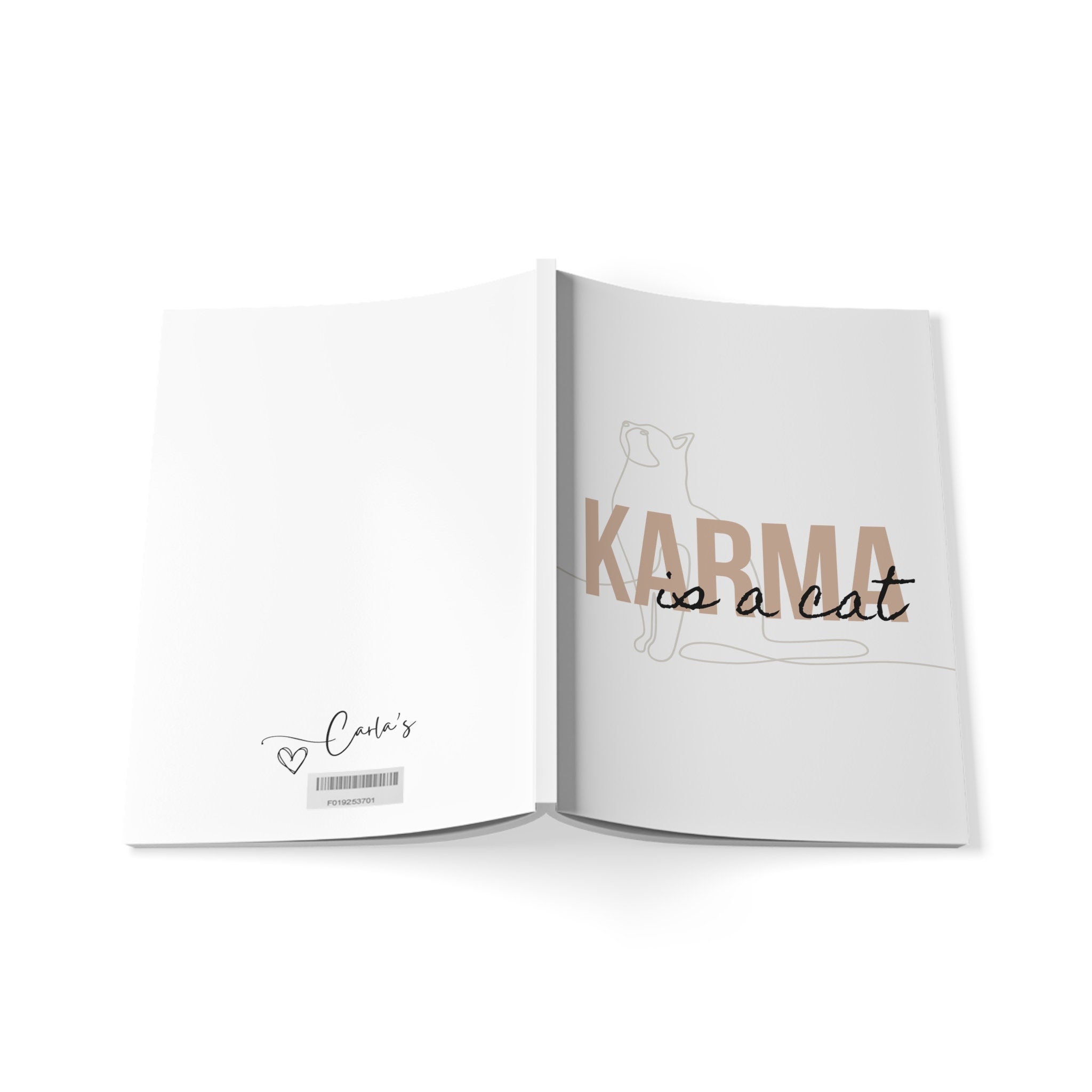 Karma is a Cat Taylor Swift Notebook Notepad Paper - Etsy