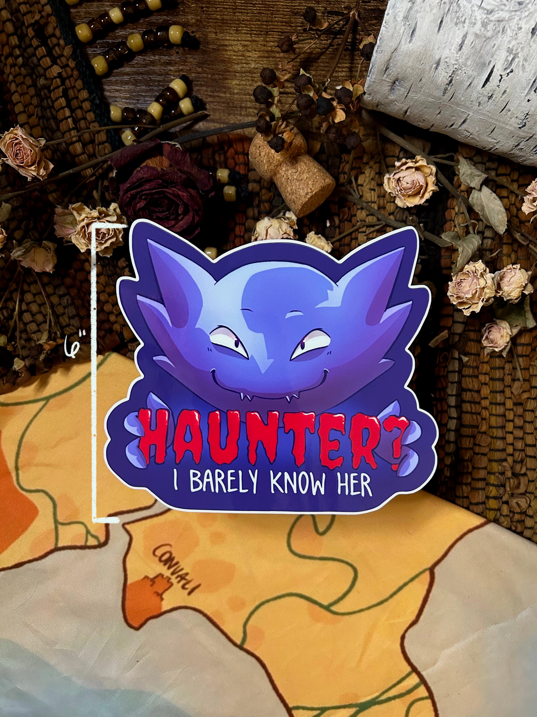 Haunter Sticker - Etsy