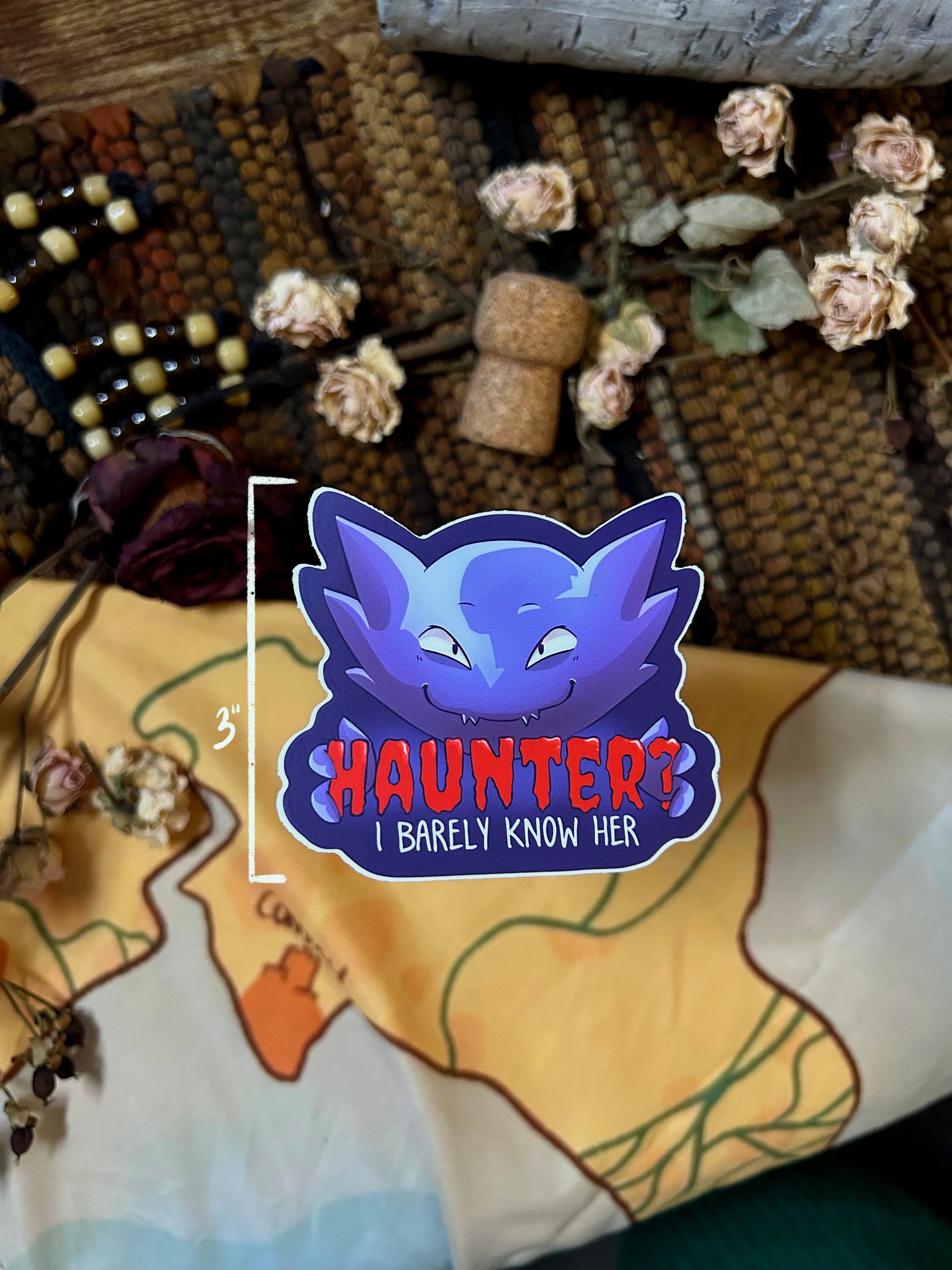 Haunter Sticker - Etsy