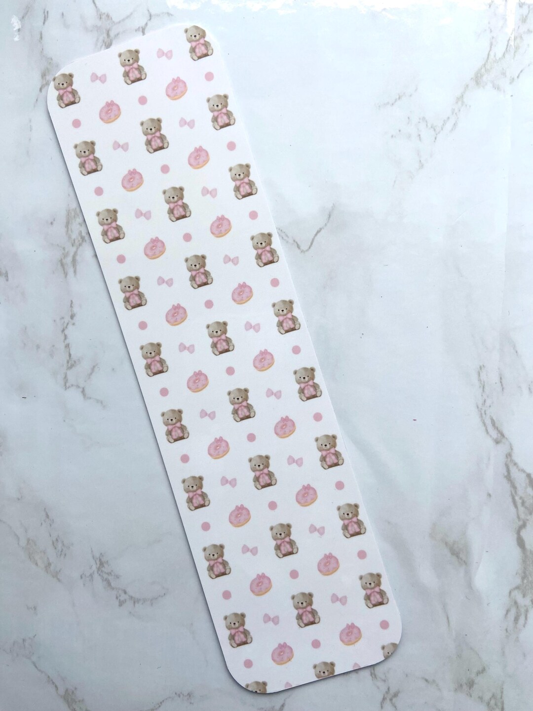 Cute Teddy Bear Bookmark Adorable Animal Page Marker for Book Lovers ...