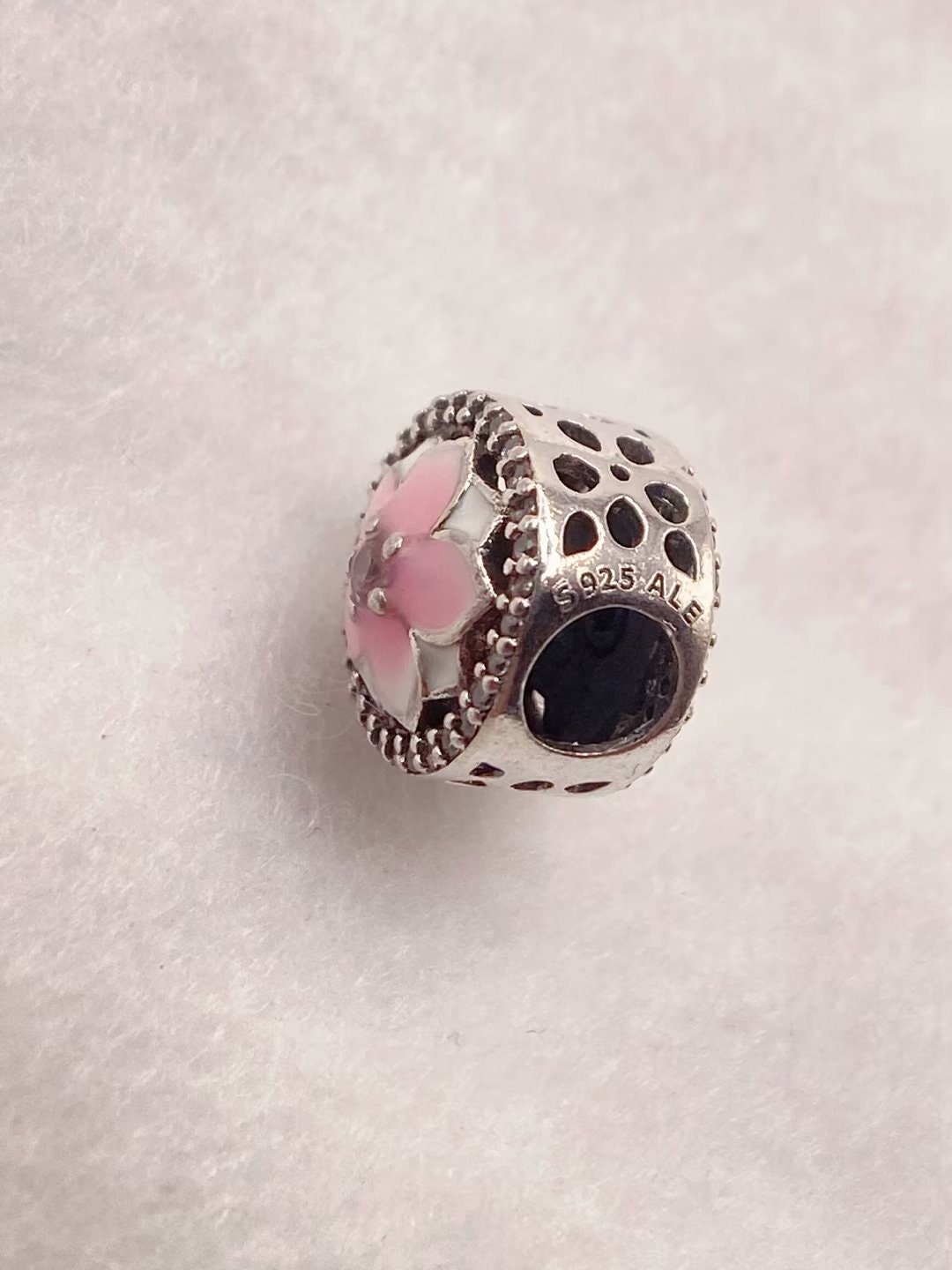 Pandora Charm Pink Magnolia Bloom Flower Charm Floral Garden - Etsy