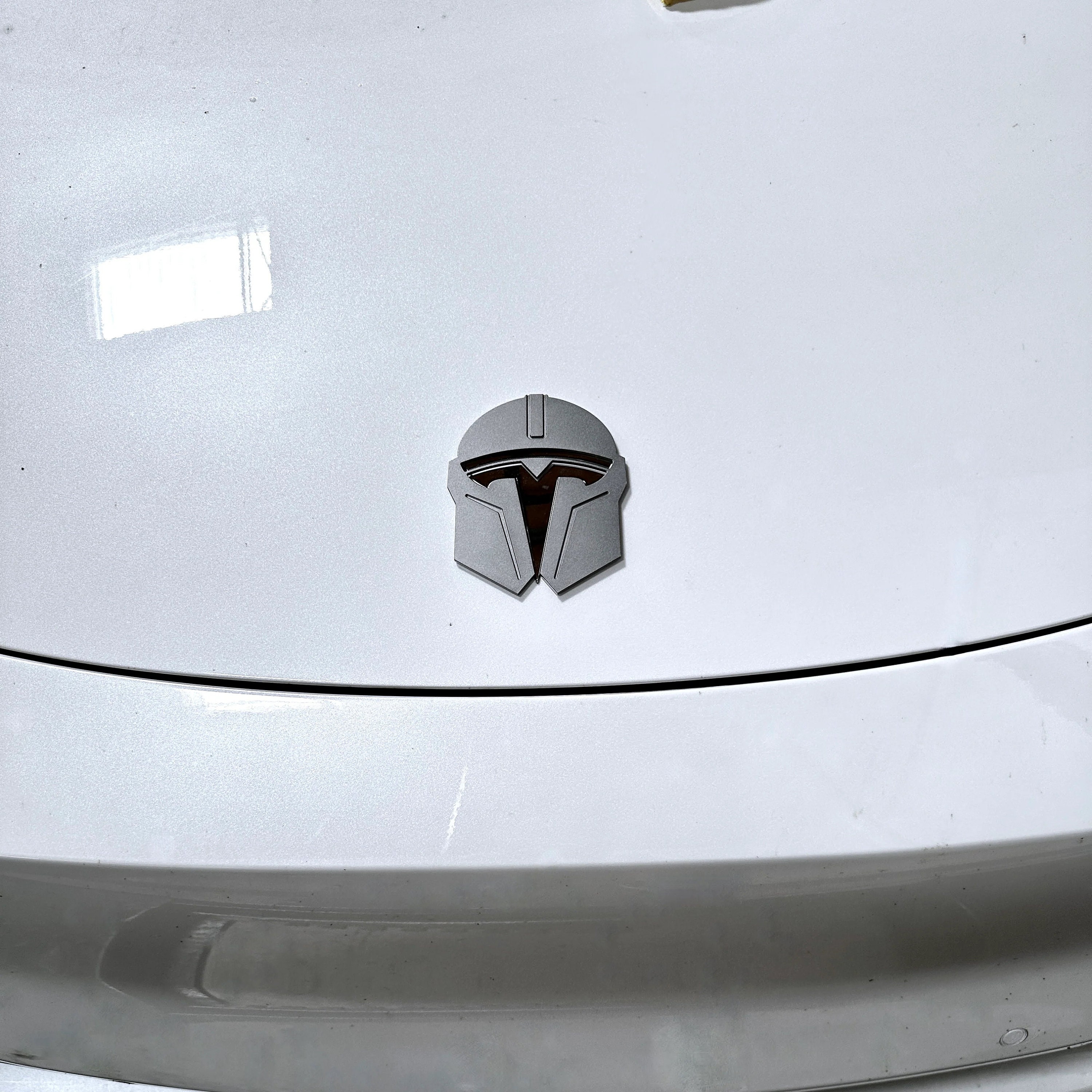 Tesla Model 3/Y Mandalorian T Logo Overlay Emblem Badge Decal - Stylish ...