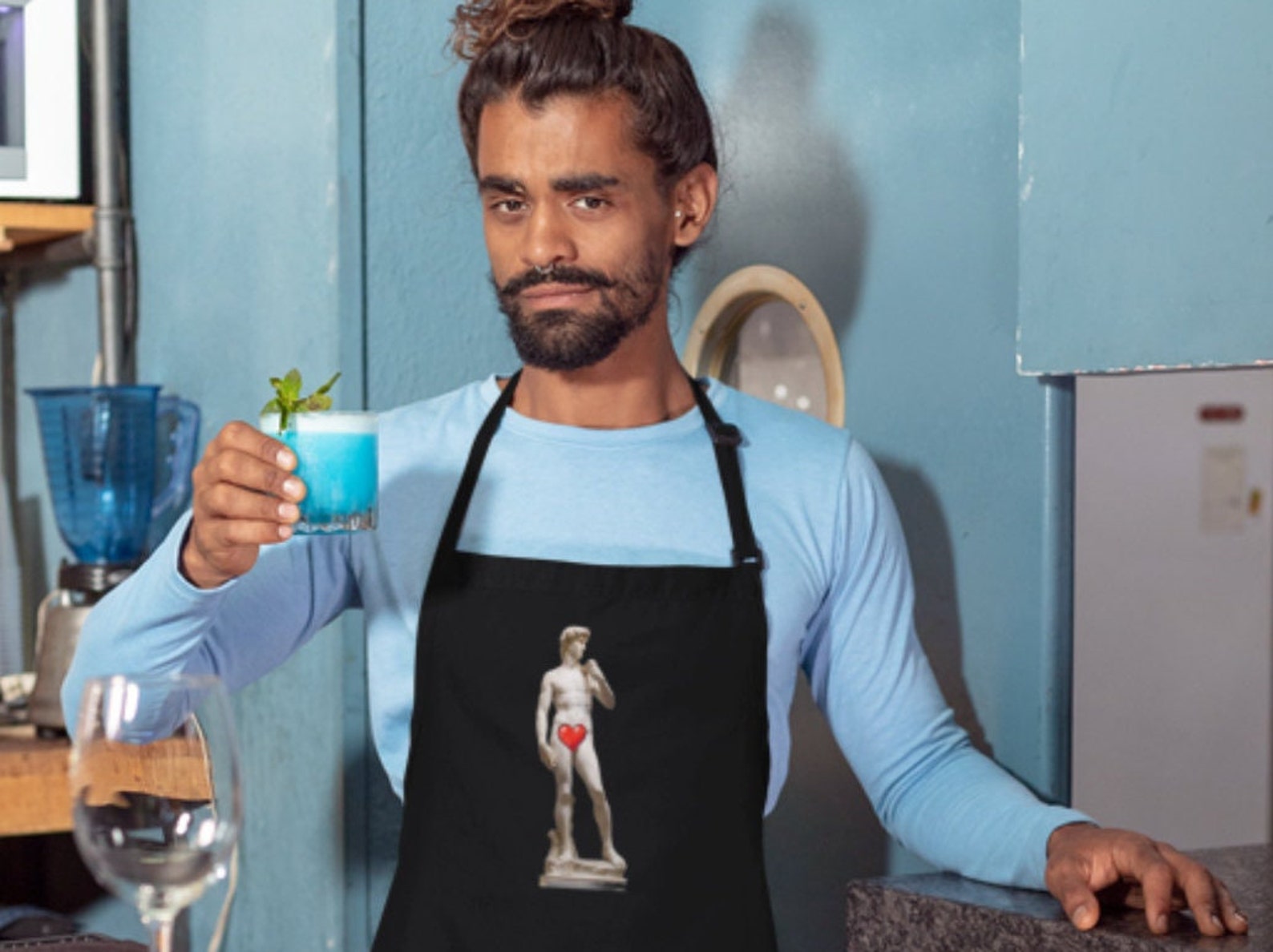 Oh David Apron, Adjustable Apron, Personalized Apron, Baking Apron ...