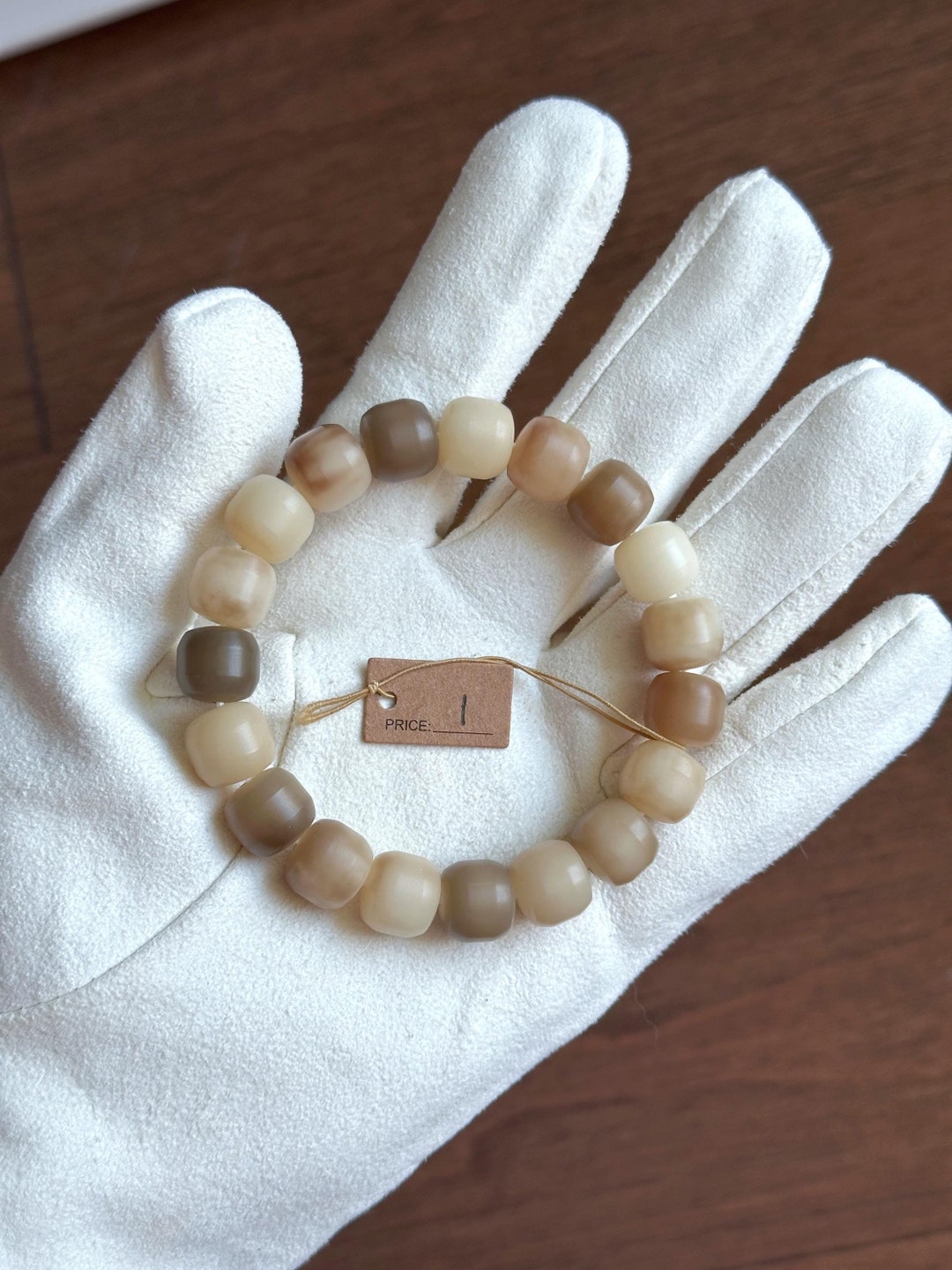 12mm Bodhi Root Bracelet Natural Bodhi Root Prayer Beads Meditation ...