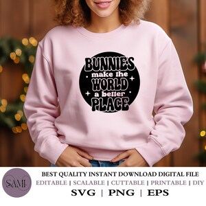Rabbit Svg Bundle Cricut Rabbit Png Bundle Rabbit Shirt Design Bundle ...