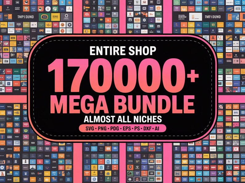 Entire Shop 1700000+ Mega Bundle | Includes 2 Exclusive Gifts | Digital ...