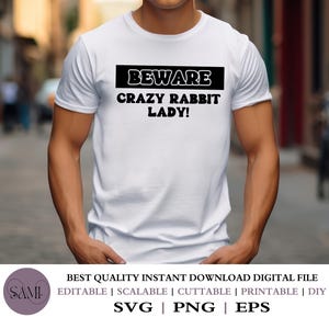 Rabbit Svg Bundle Cricut Rabbit Png Bundle Rabbit Shirt Design Bundle ...