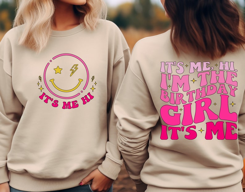 It's Me Hi I'm the Birthday Girl Svg Png, It's Me Svg, Birthday Girl ...