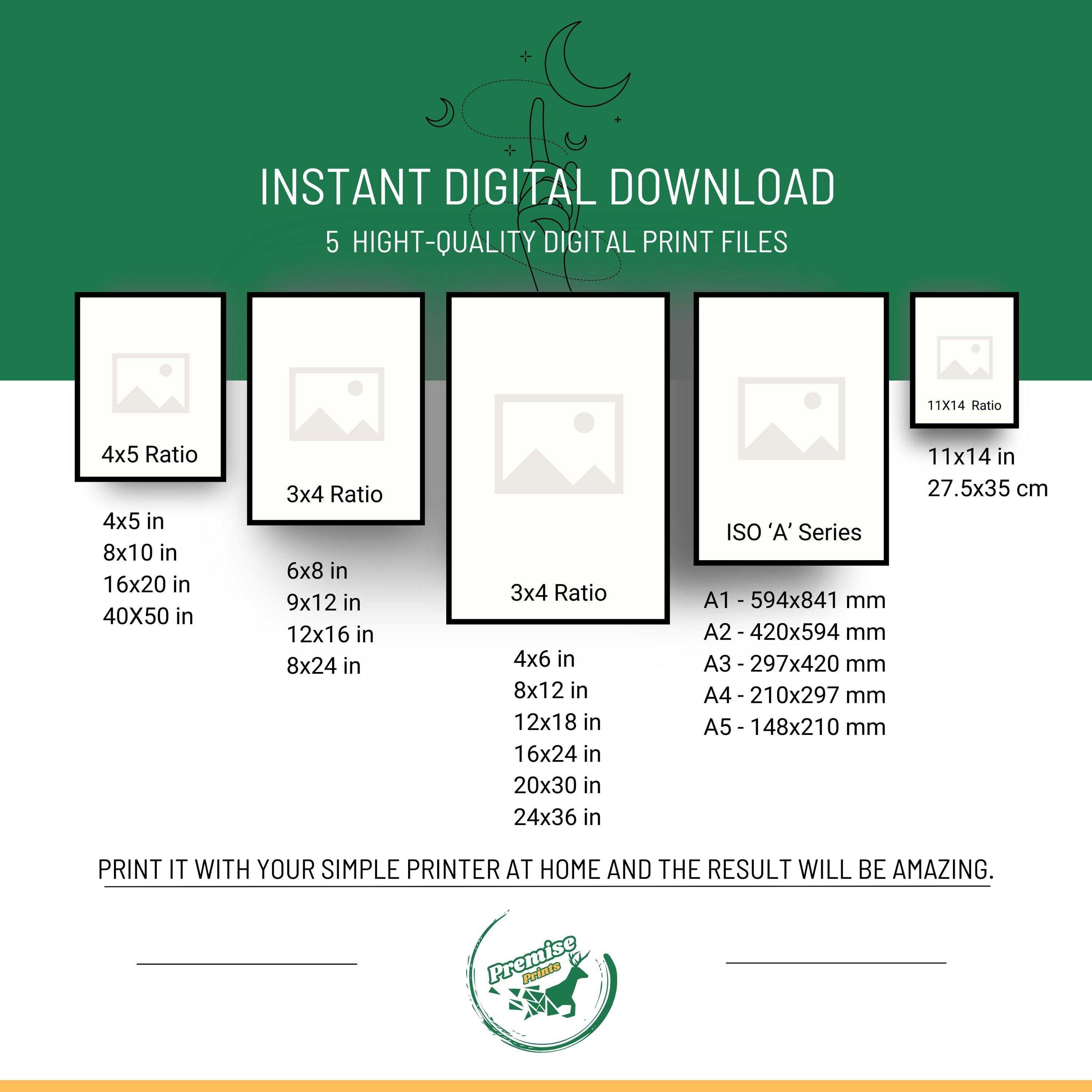 INTJ Printable Art, MBTI, Modern Home Decor, Motivational Wall Art ...