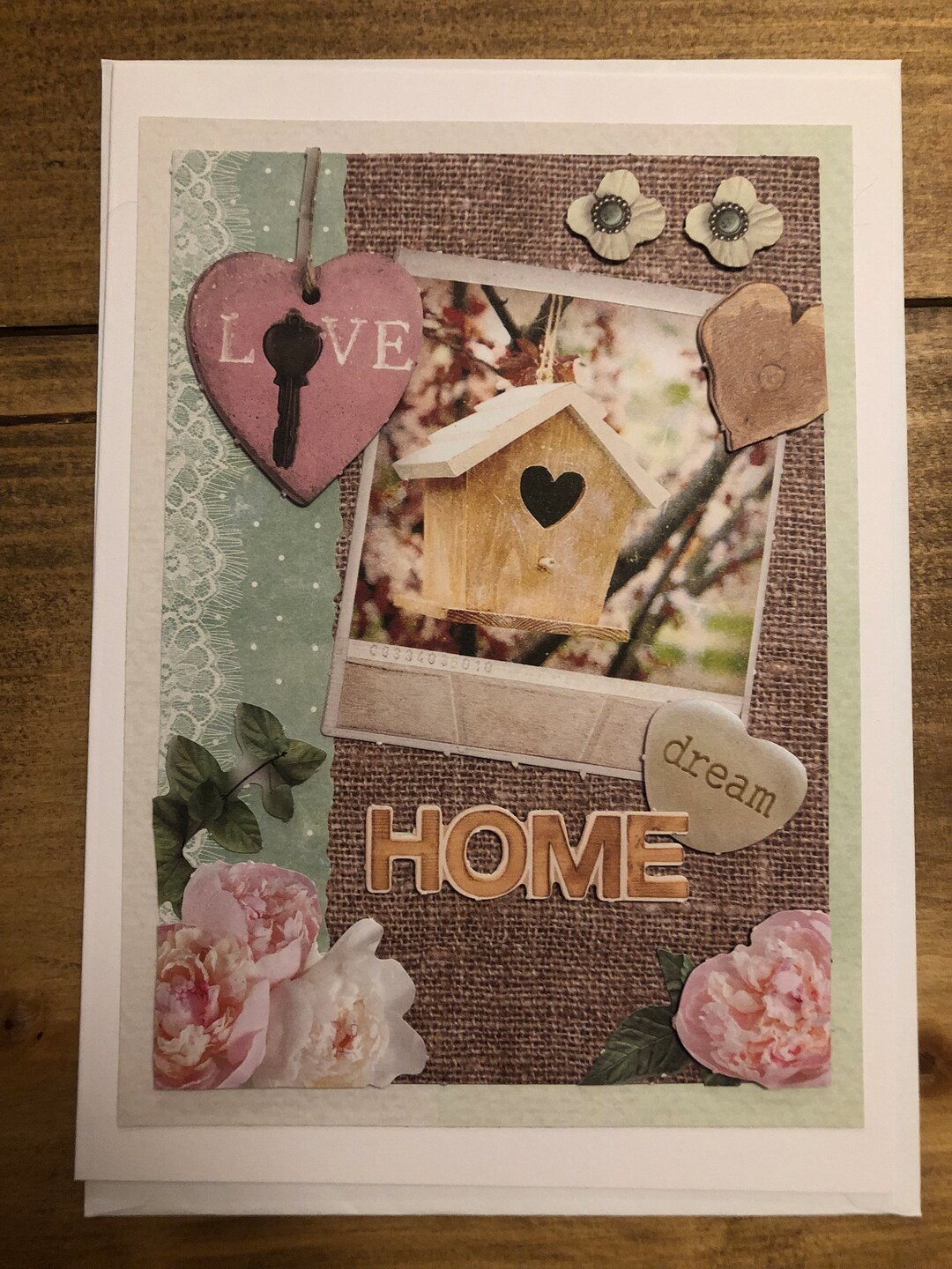 Beautiful Handmade New Home Card - Etsy