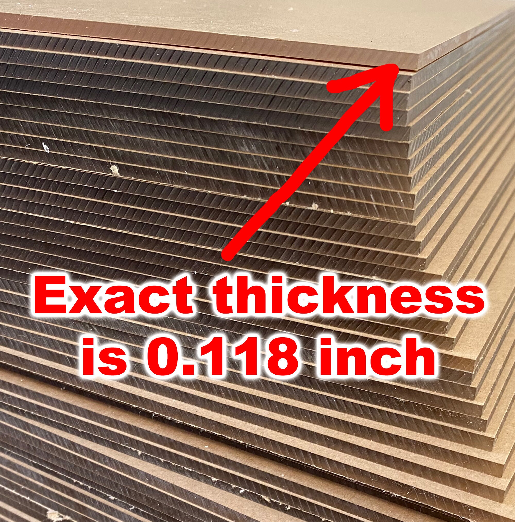 1/8" Clear Cast Acrylic Sheet - Laser Ready, Sold by Square Inch - Etsy