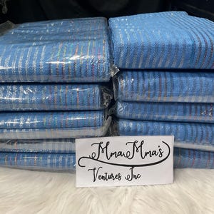 Aso Oke Fabric, Aso-oke Bundle. Sanyan, Etu, Aso-ofin Asooke, Cotton ...