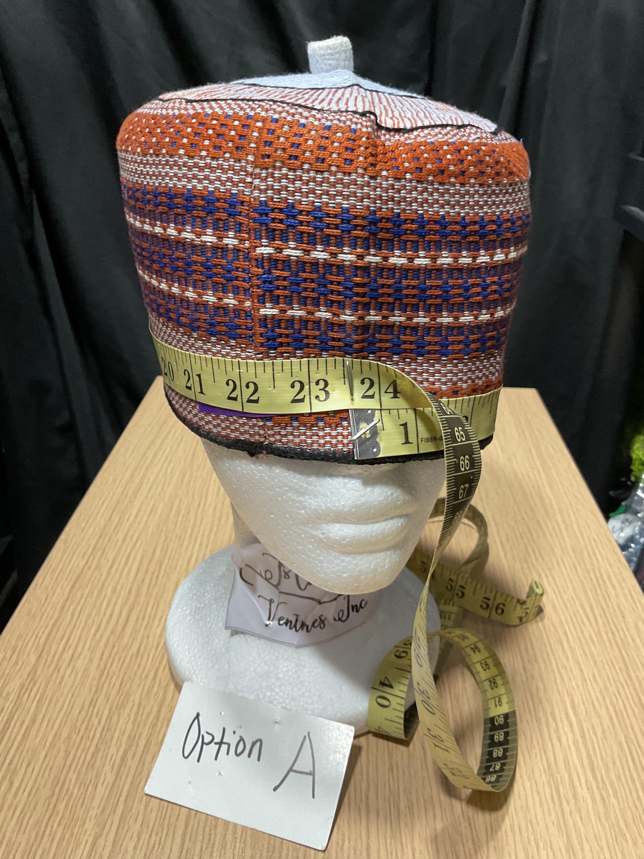 Hausa Cap/hat, Northern Nigeria Fulani Hat Mallam Hat, African Kufi Hat ...