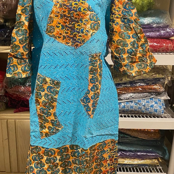 Nigerian Lace Bubu Dress - Etsy