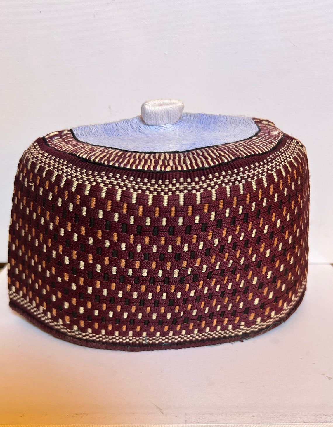 Hausa Cap/hat Northern Nigeria Fulani Hat Mallam Hat - Etsy