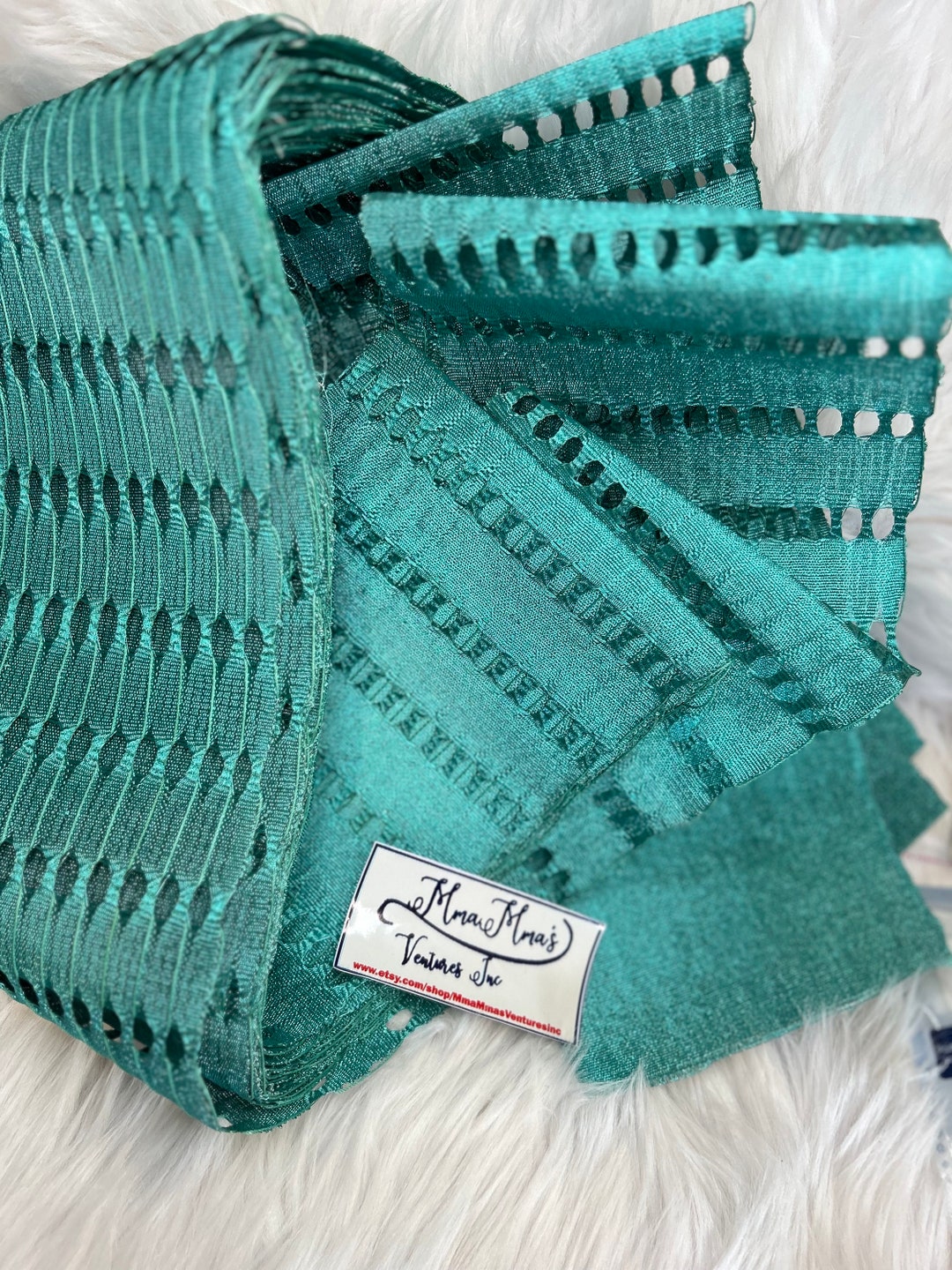 Aso Oke Fabric Jawu Aso Oke Basket Woven Strips Or Bundle Cotton Aso